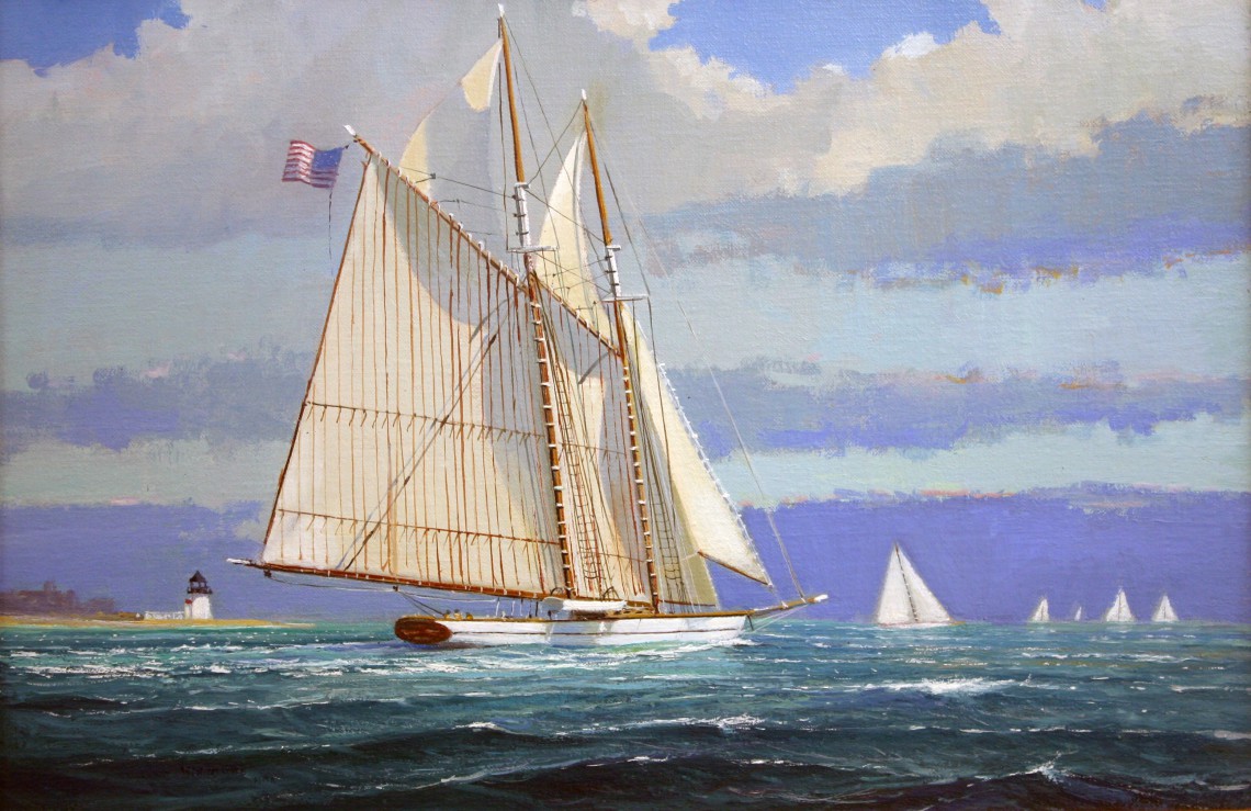- William W. Lowe Oil on Canvas - Rafael Osona Auctions Nantucket, MA