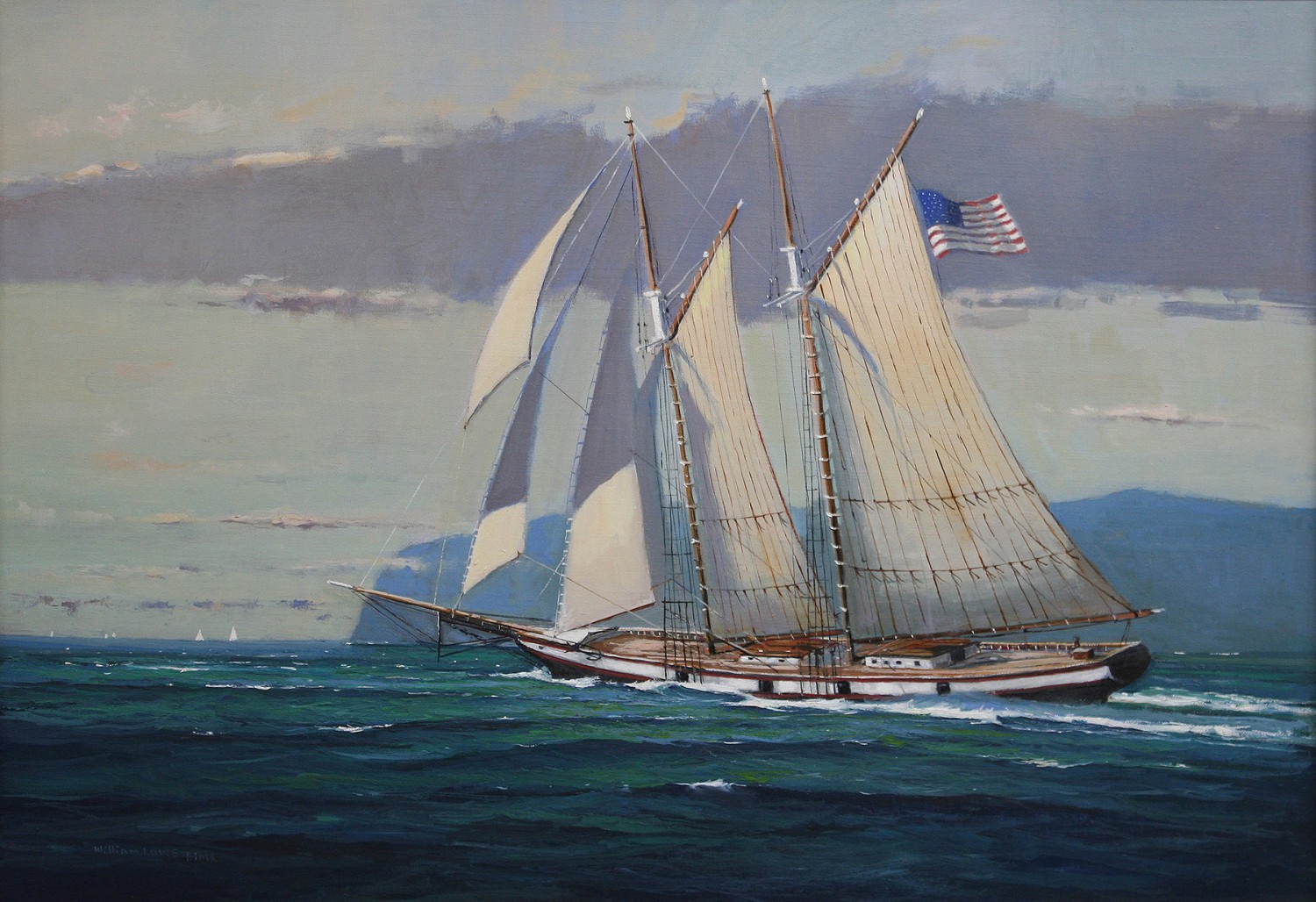 - William W. Lowe Oil on Canvas - Rafael Osona Auctions Nantucket, MA
