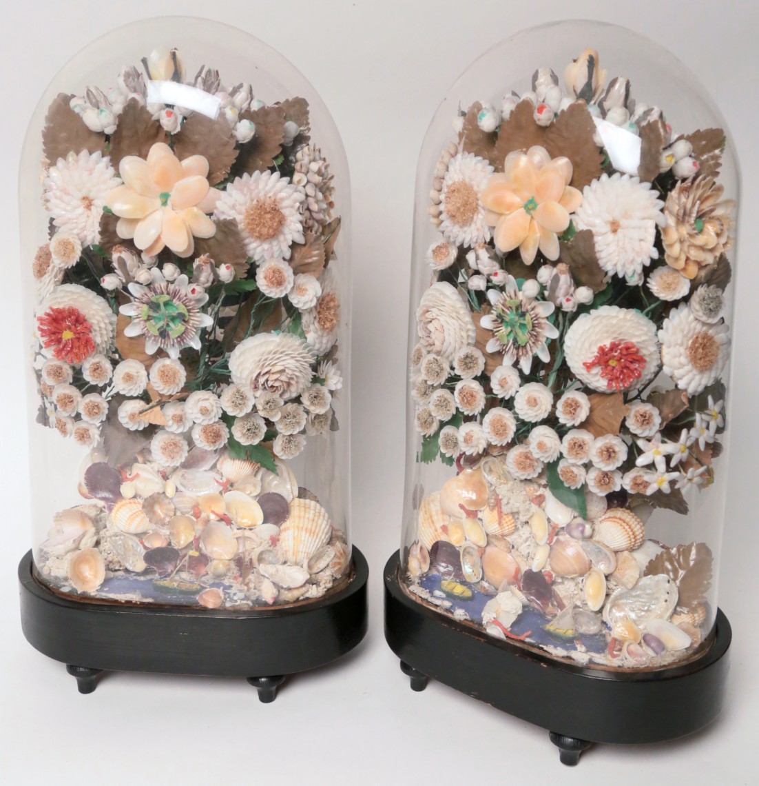 - Pair of Victorian Shell Trees with Ships, circa 1870 - Rafael Osona ...