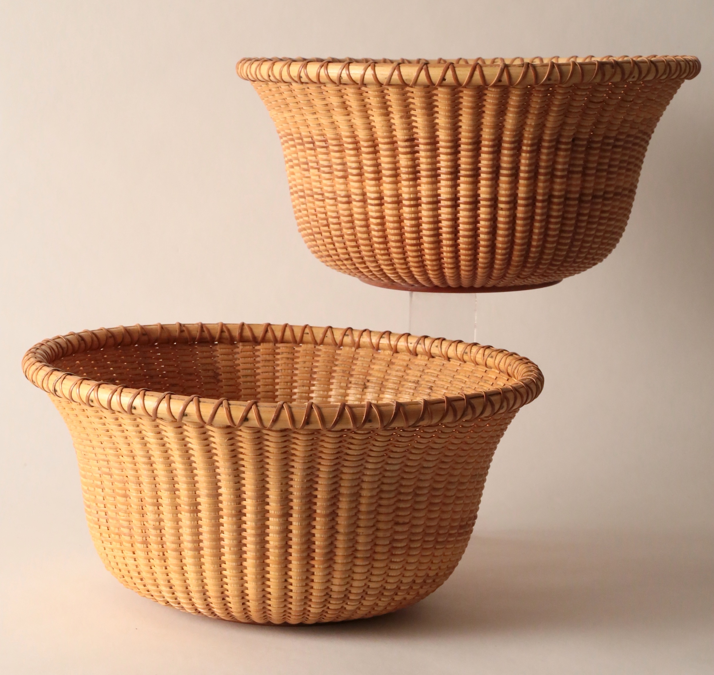 - Two Susan Chase Ottison Bell Shaped Nantucket Baskets - Rafael Osona ...