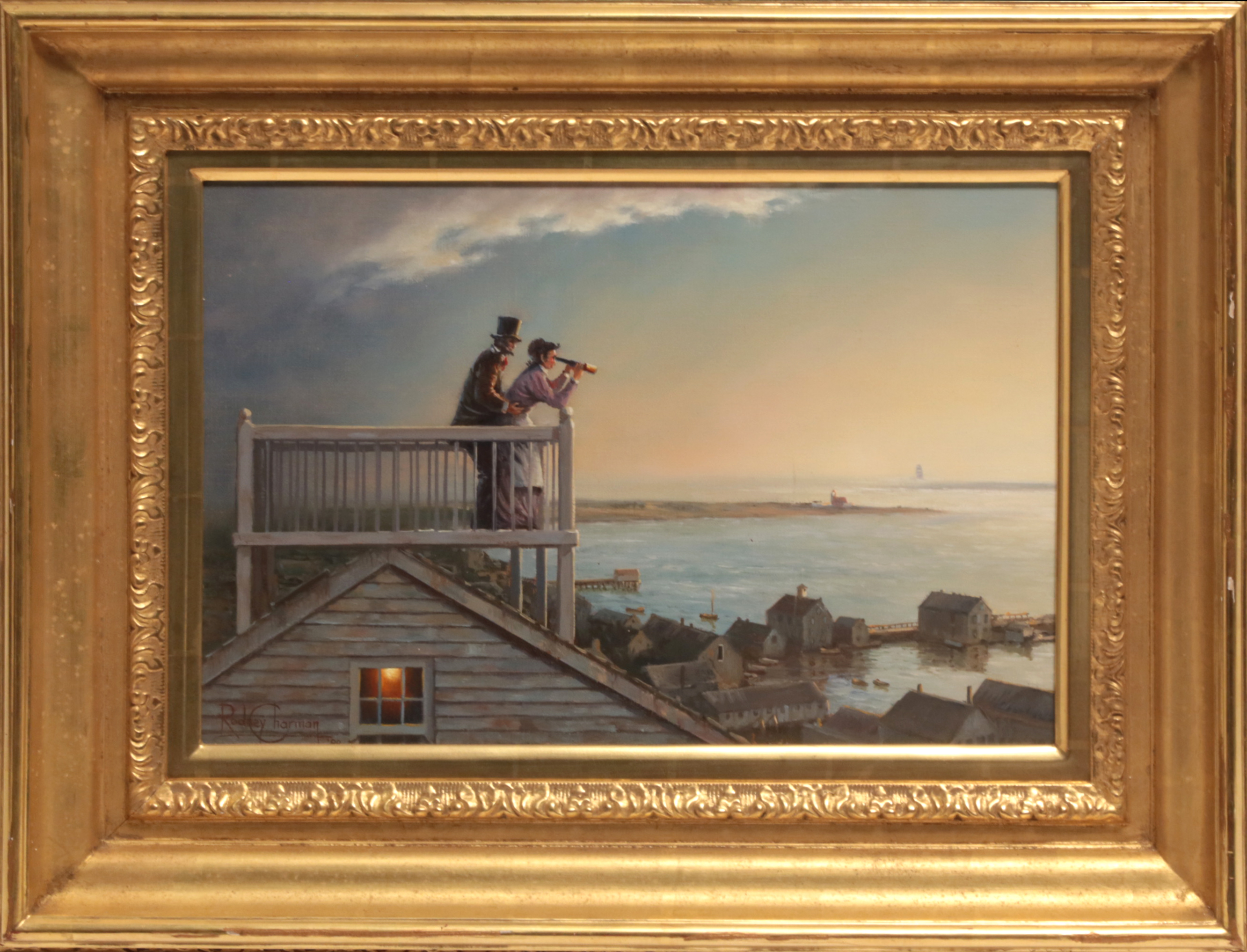 Rodney Charman - Rodney Charman Oil on Canvas "Bennie Cleveland ...
