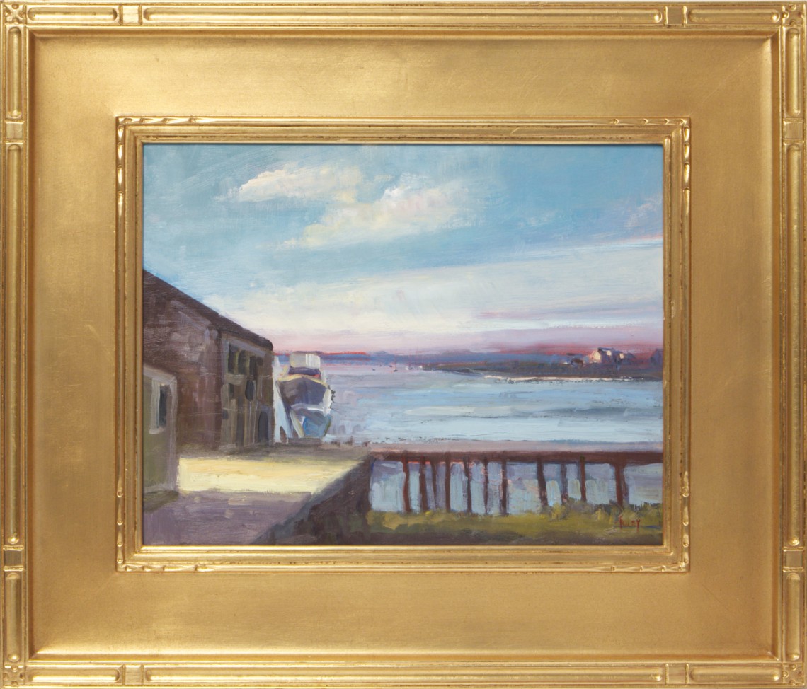 Elle Foley - Elle Foley Oil on Board "On Deck" - Rafael Osona Auctions ...