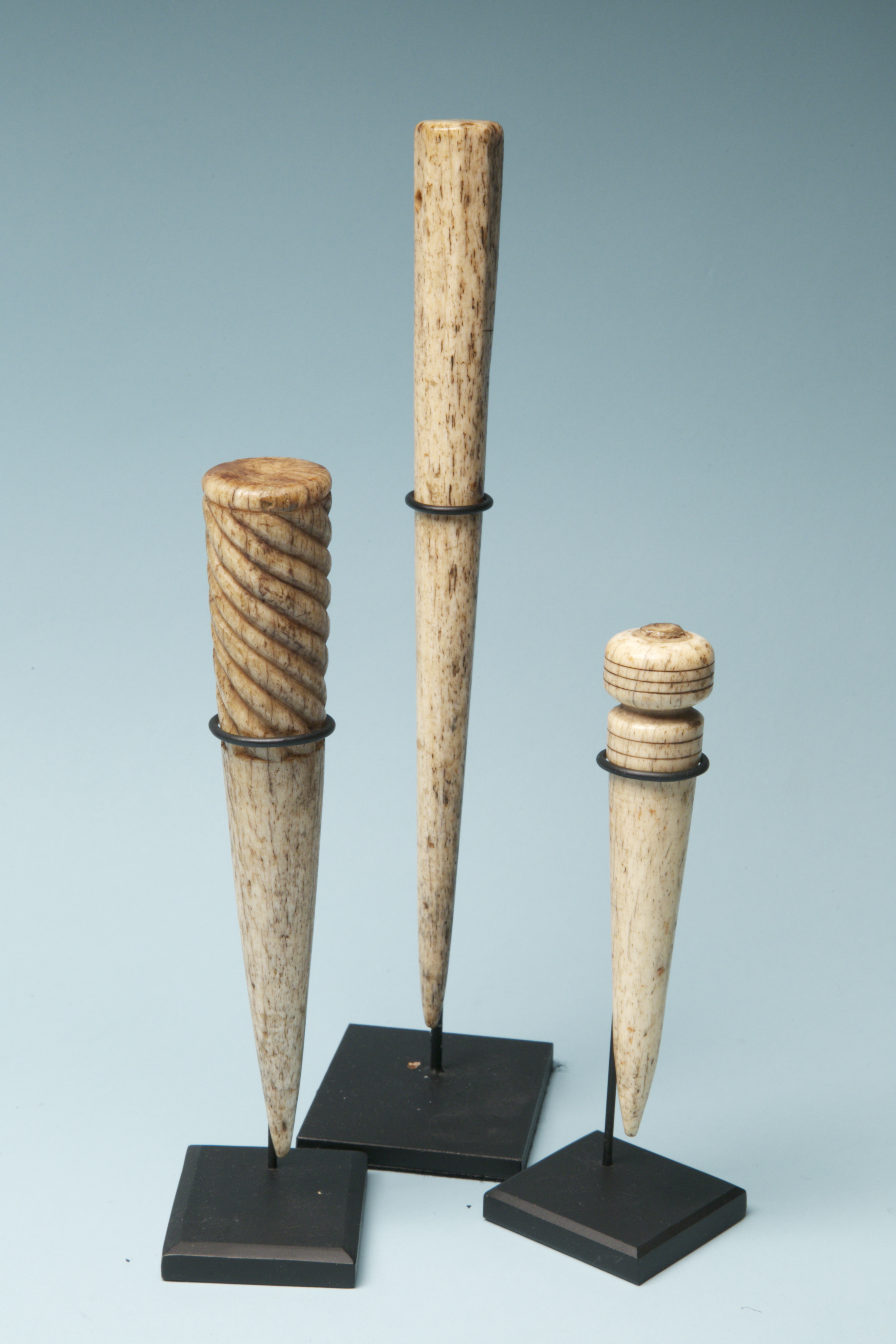 Sailor Made Whalebone Fids - 19th Century Sailor Made Whalebone Fids ...
