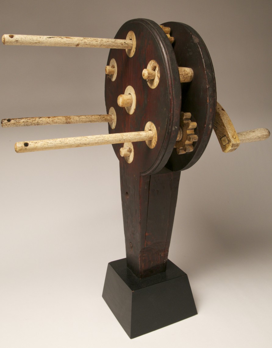 Whalebone - 19th Century Whalebone and Pinewood Rope Twister - Rafael ...