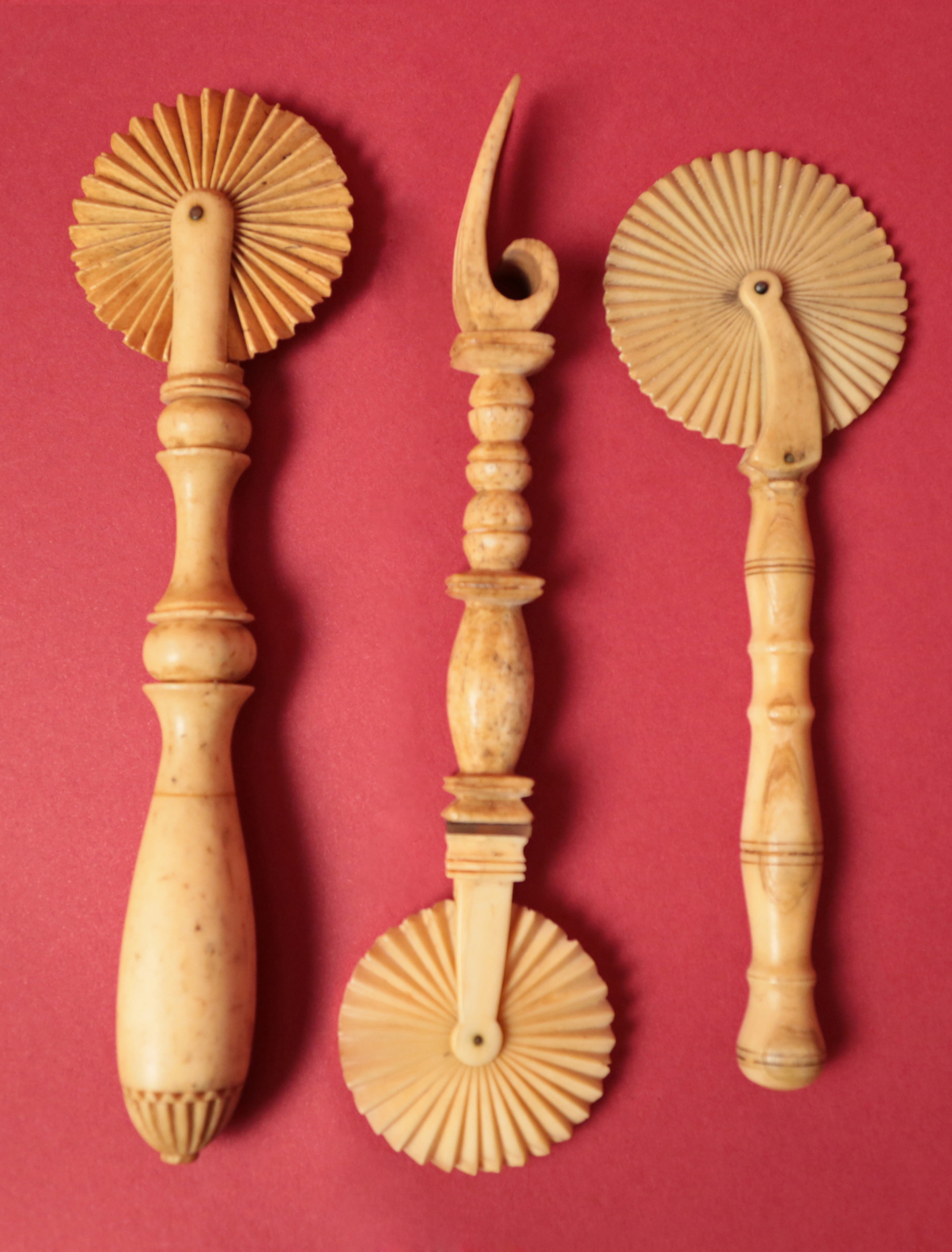 Pie Crimper - Three 19th Century Pie Crimpers - Rafael Osona Auctions ...