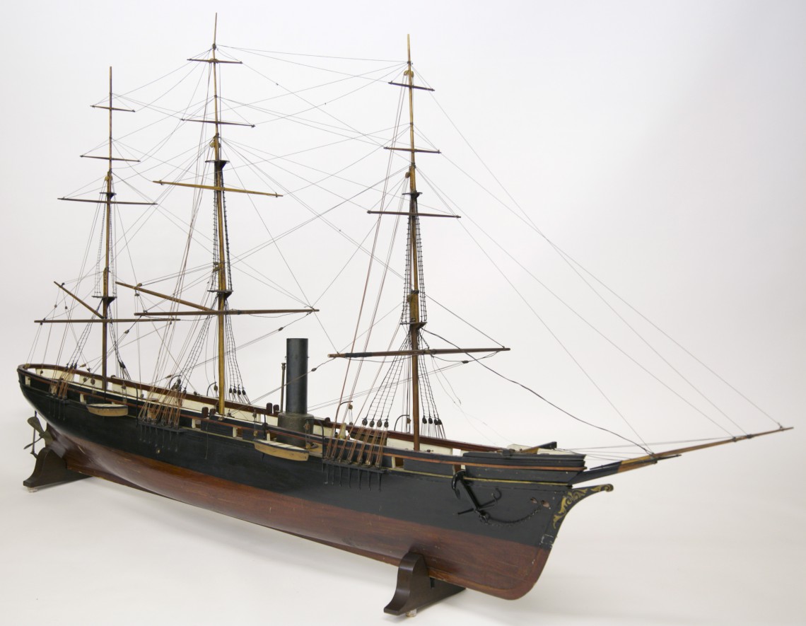 Working Model - Working Model of Civil War Steam Sloop USS Kearsarge ...