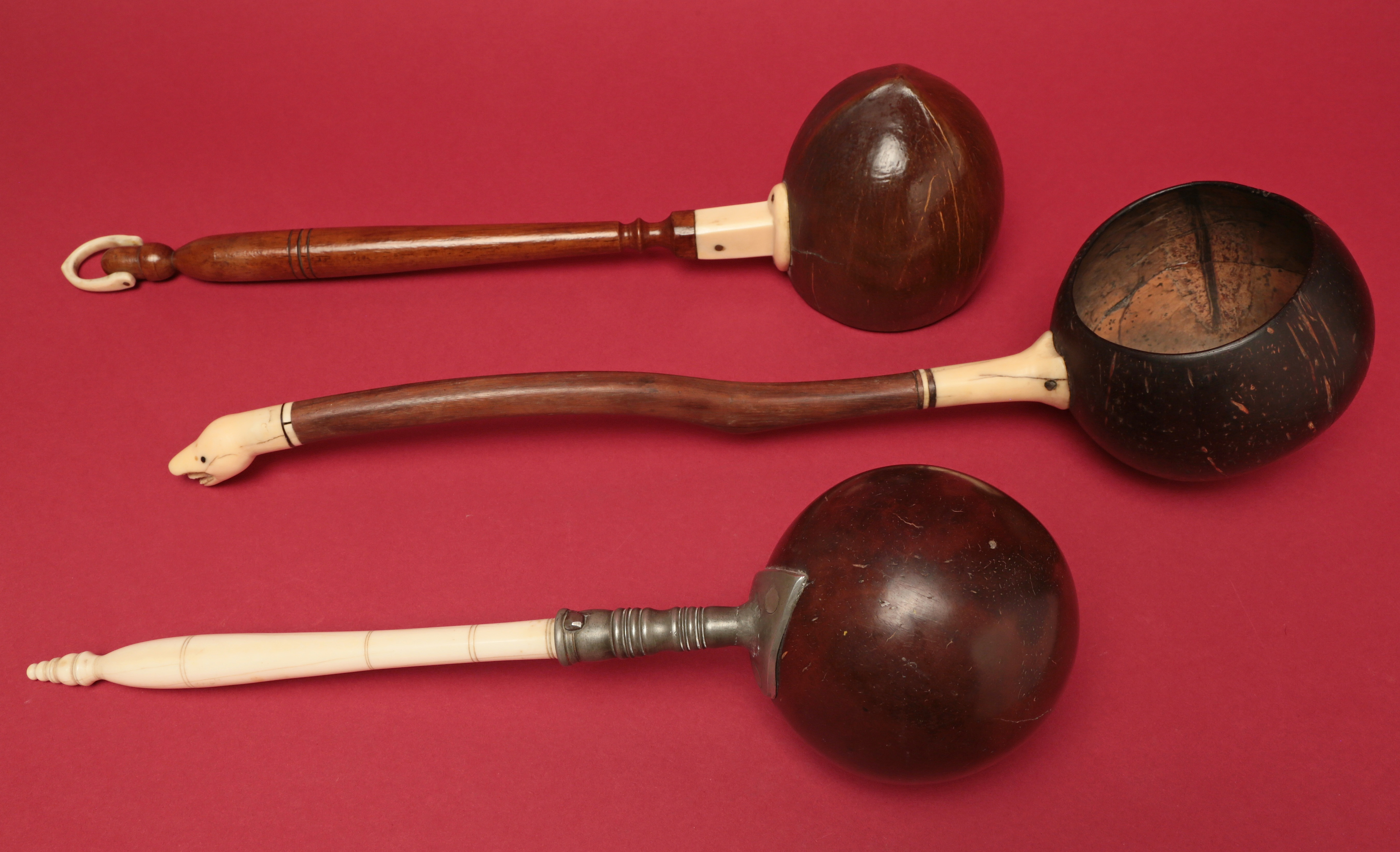 Rum Dipper - Three 19th Century Sailor Made Rum Dippers - Rafael Osona ...