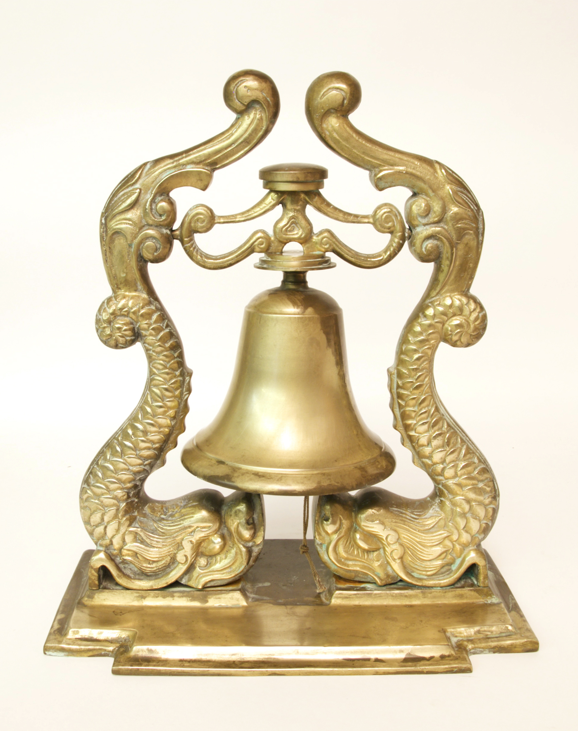 Submariner's Bell - Brass Double Dolphin Submariner's Bell - Rafael ...