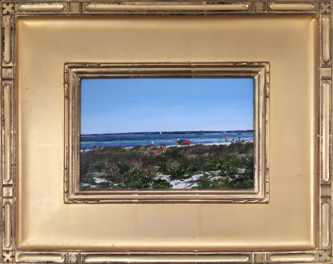 Lori Zummo - Lori Zummo Oil on Artist's Board "Polpis Harbor" - Rafael ...