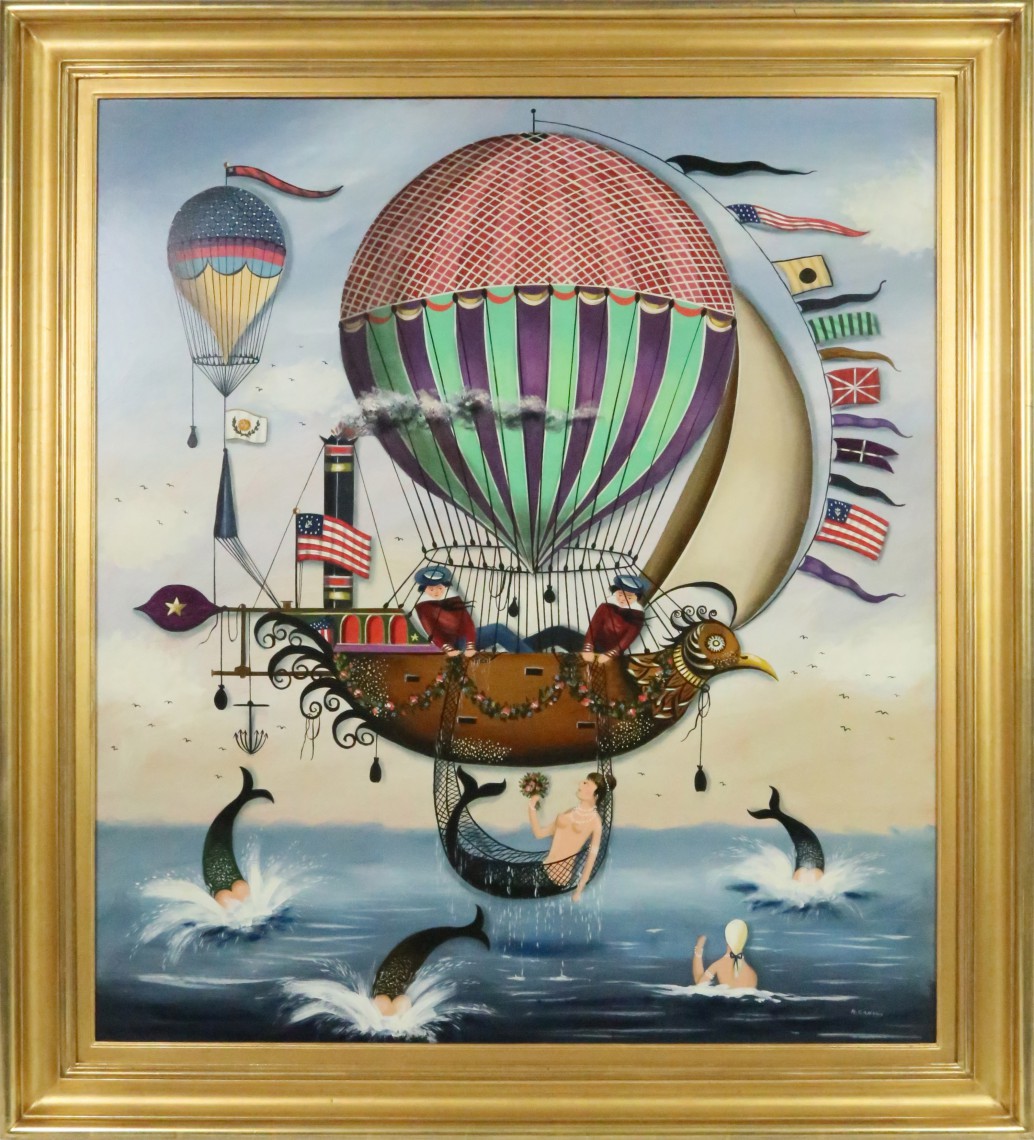 Ralph Eugene Cahoon - Ralph Eugene Cahoon, Jr Oil on Masonite "Portrait ...