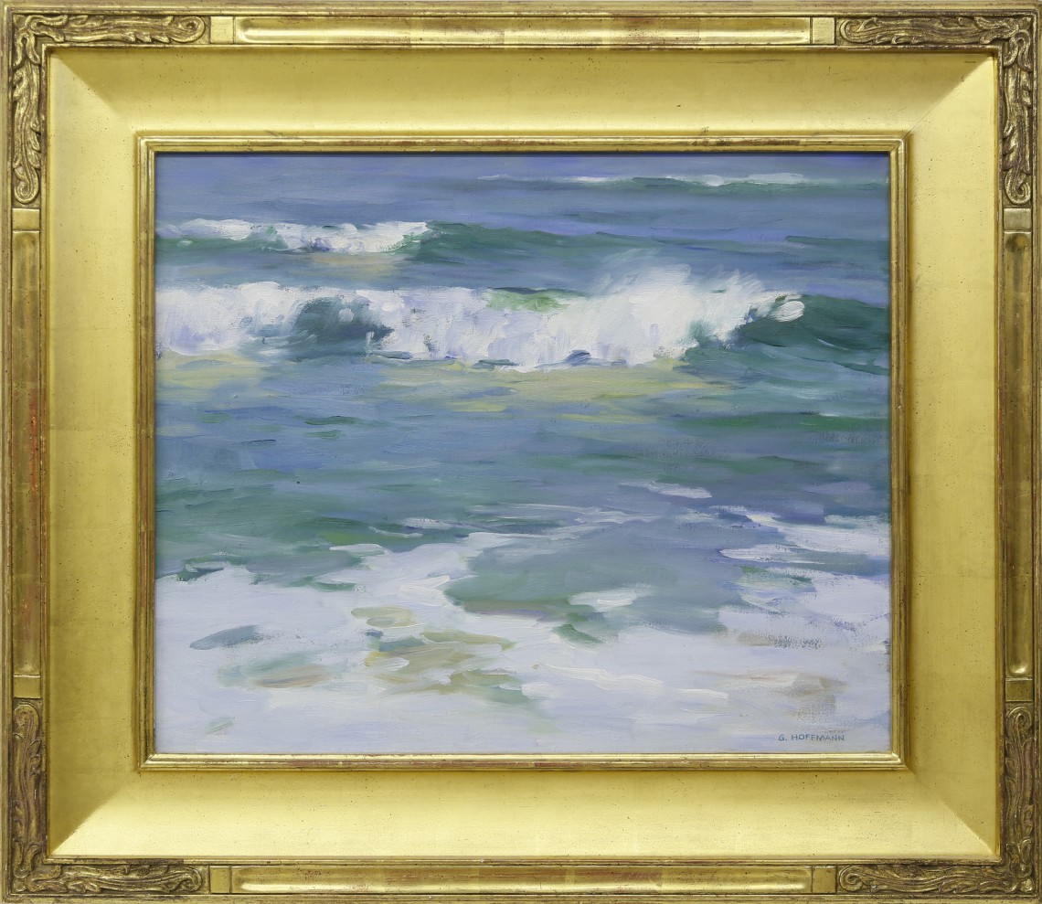 Gary D. Hoffmann - Gary D. Hoffmann Oil on Canvas "Surf" - Rafael Osona ...