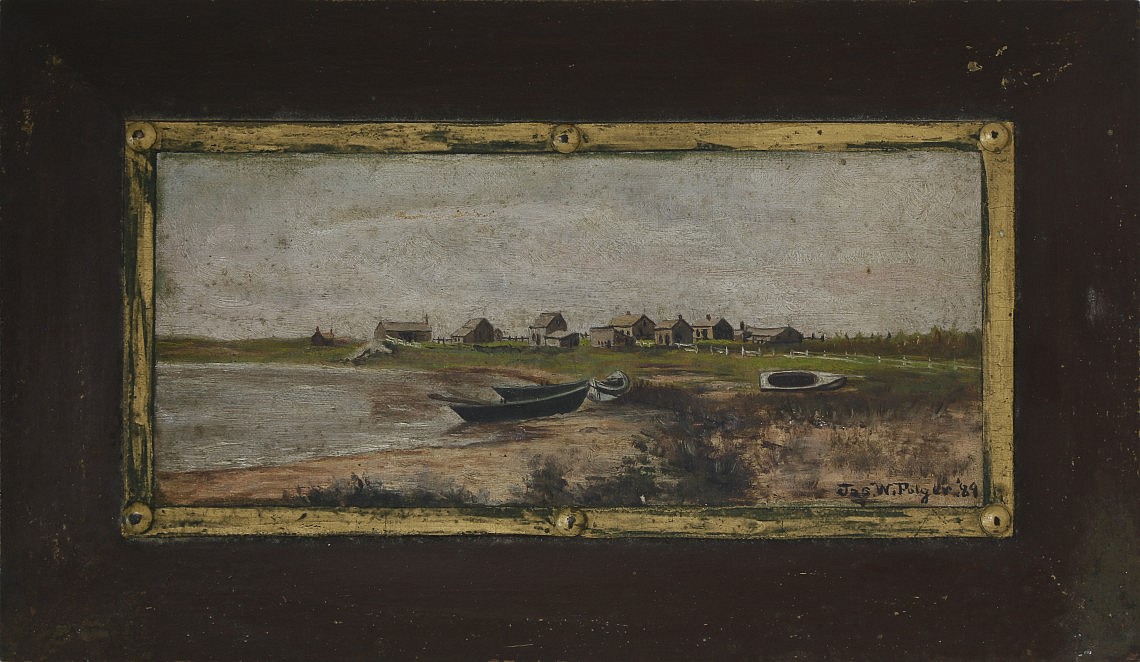 James Walter Folger - James Walter Folger Oil on Canvas Laid on Raised ...