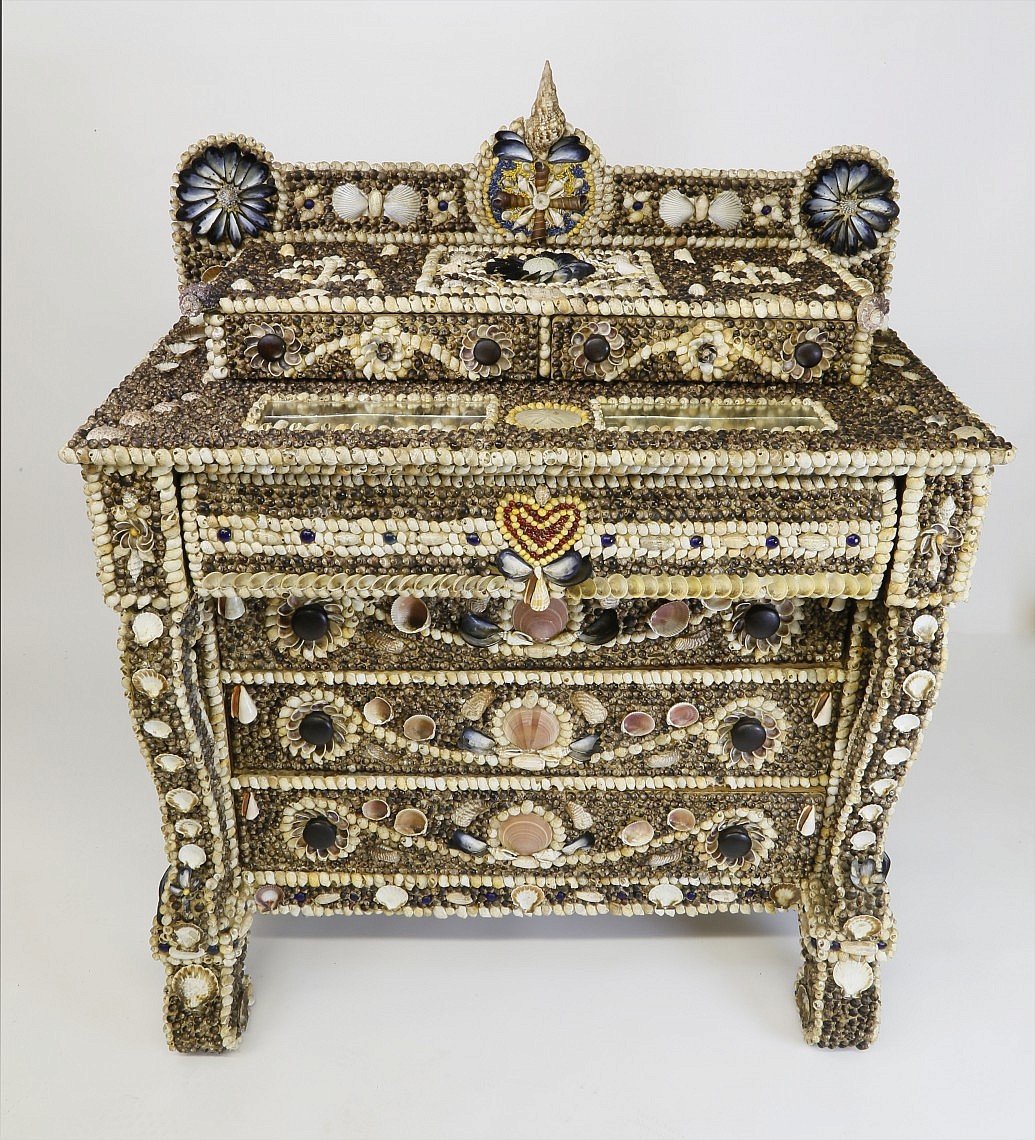 Chest of Drawers - American Shell-Encrusted Chest of Drawers - Rafael ...
