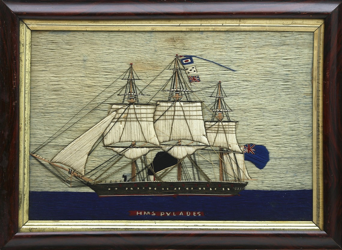 Sailors Woolwork - British Sailor’s Woolwork of the H.M.S. Pylades ...