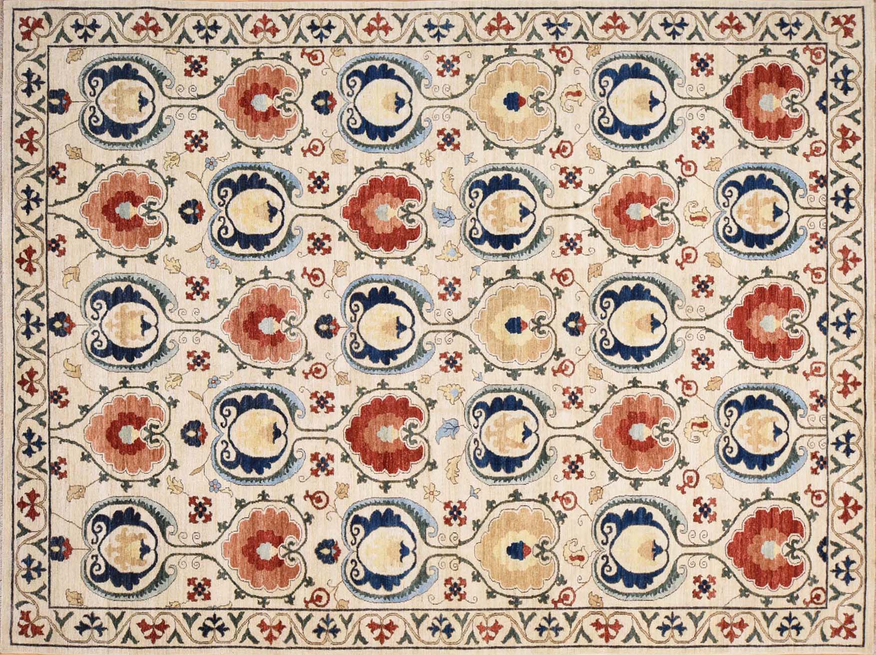 Peshawar - Peshawar Arts & Crafts Design Carpet - Rafael Osona Auctions ...