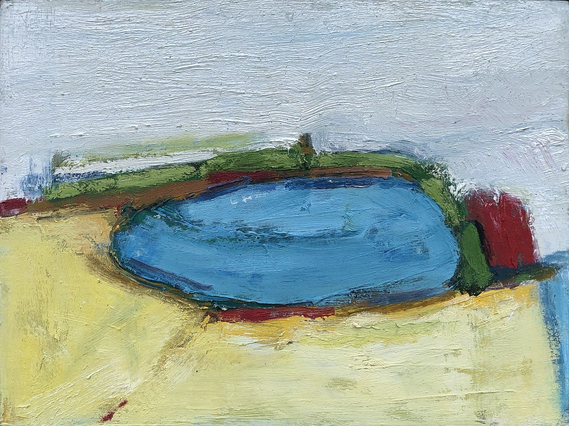 Megan Hinton - Megan Hinton Oil on Panel "Sea Pond" - Rafael Osona ...