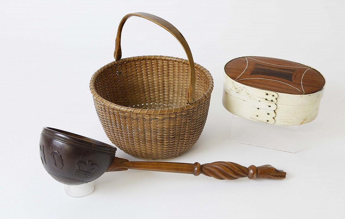 Nantucket Basket - Coconut Rum Dipper, Nantucket Basket, and Ditty Box ...
