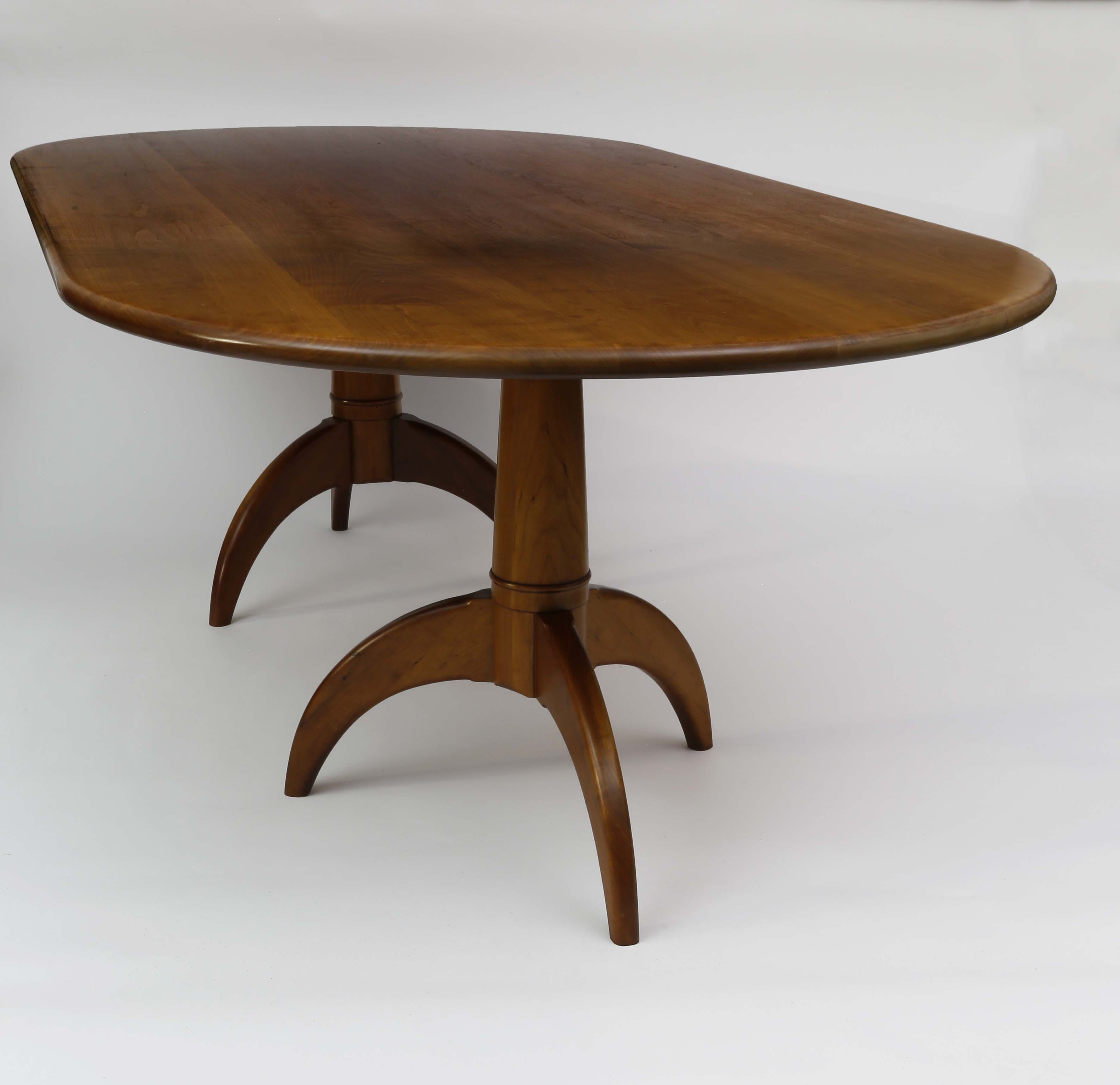 Stephen Swift - Stephen Swift Double Pedestal Cherry Dining Table ...