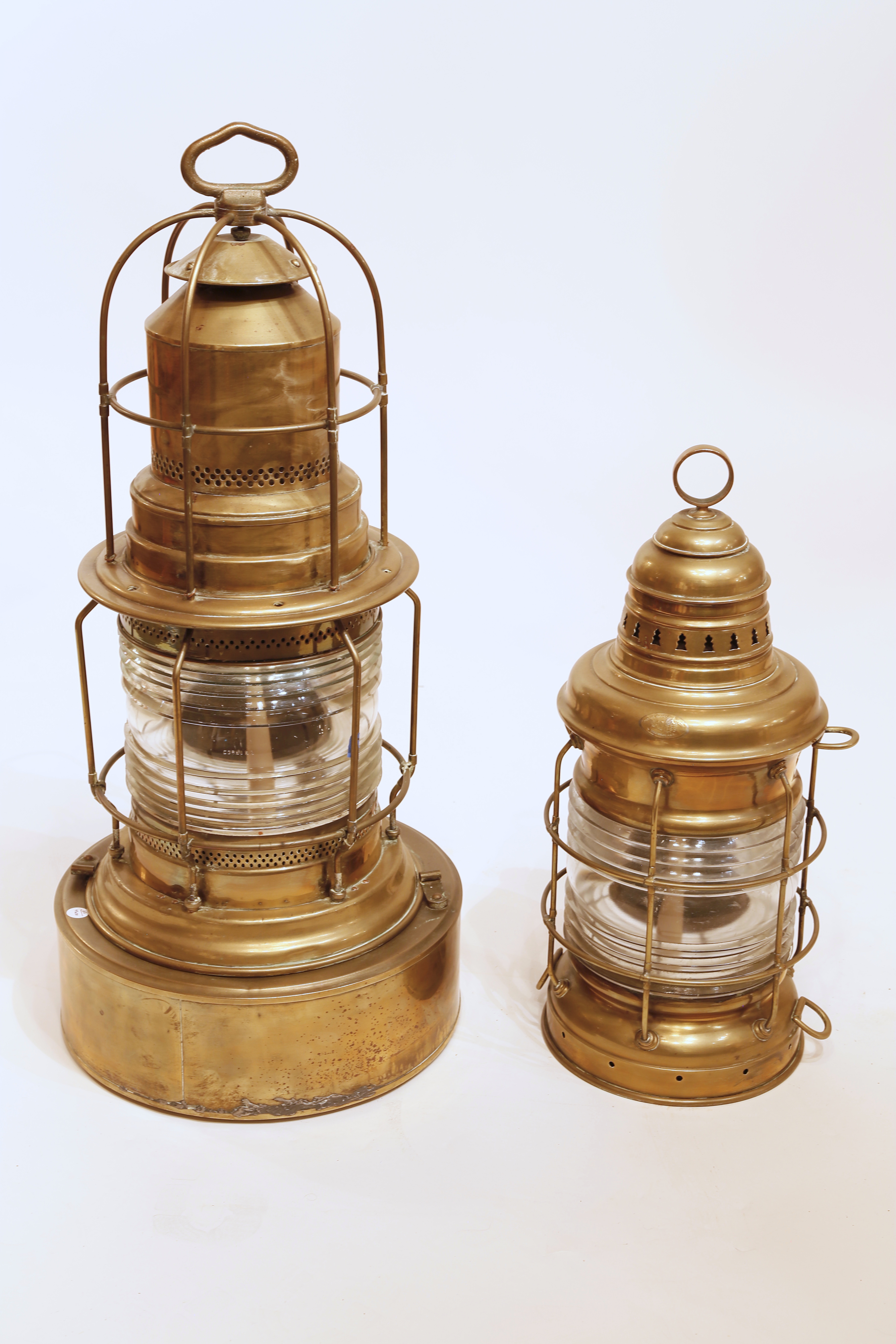 Post Lantern - Rare Coast Guard Service Post Beacon Lantern - Rafael ...