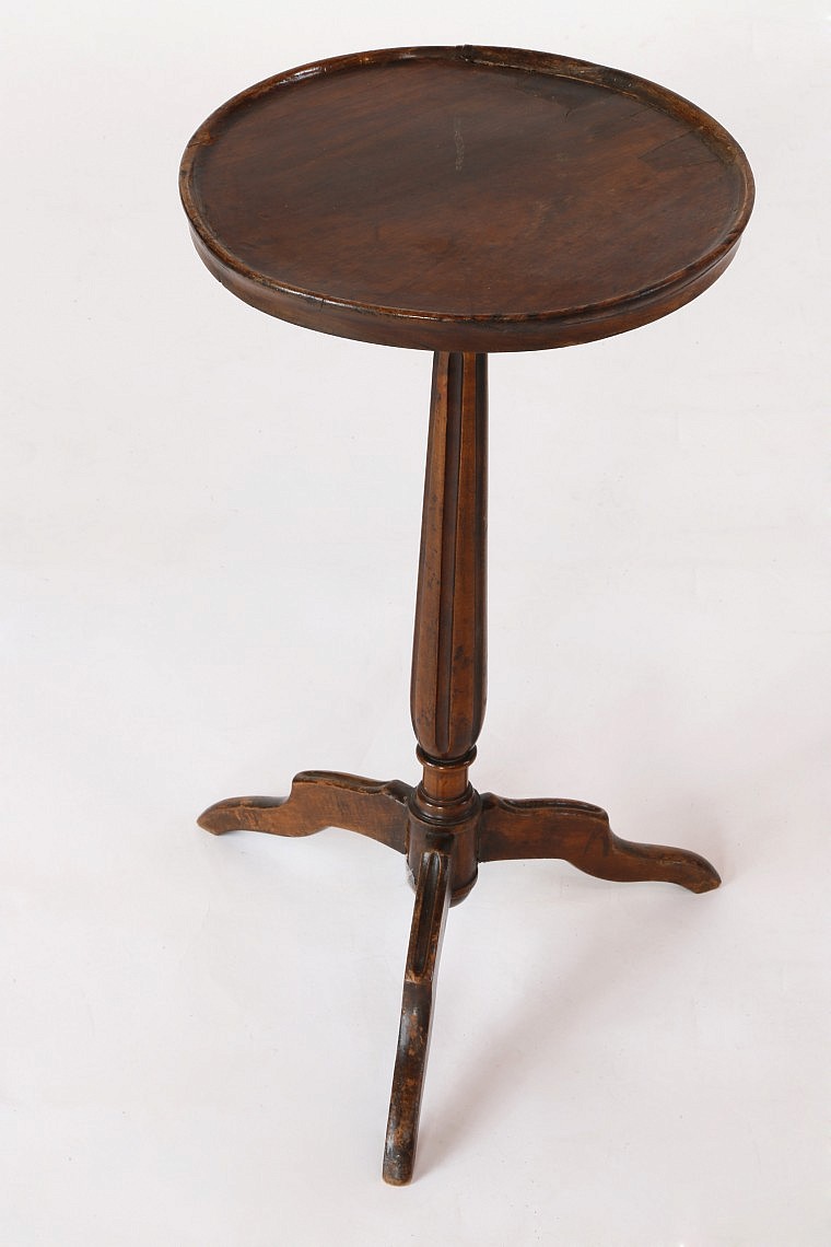 Brandy Stand - 19th Century Walnut Brandy Stand - Rafael Osona Auctions ...