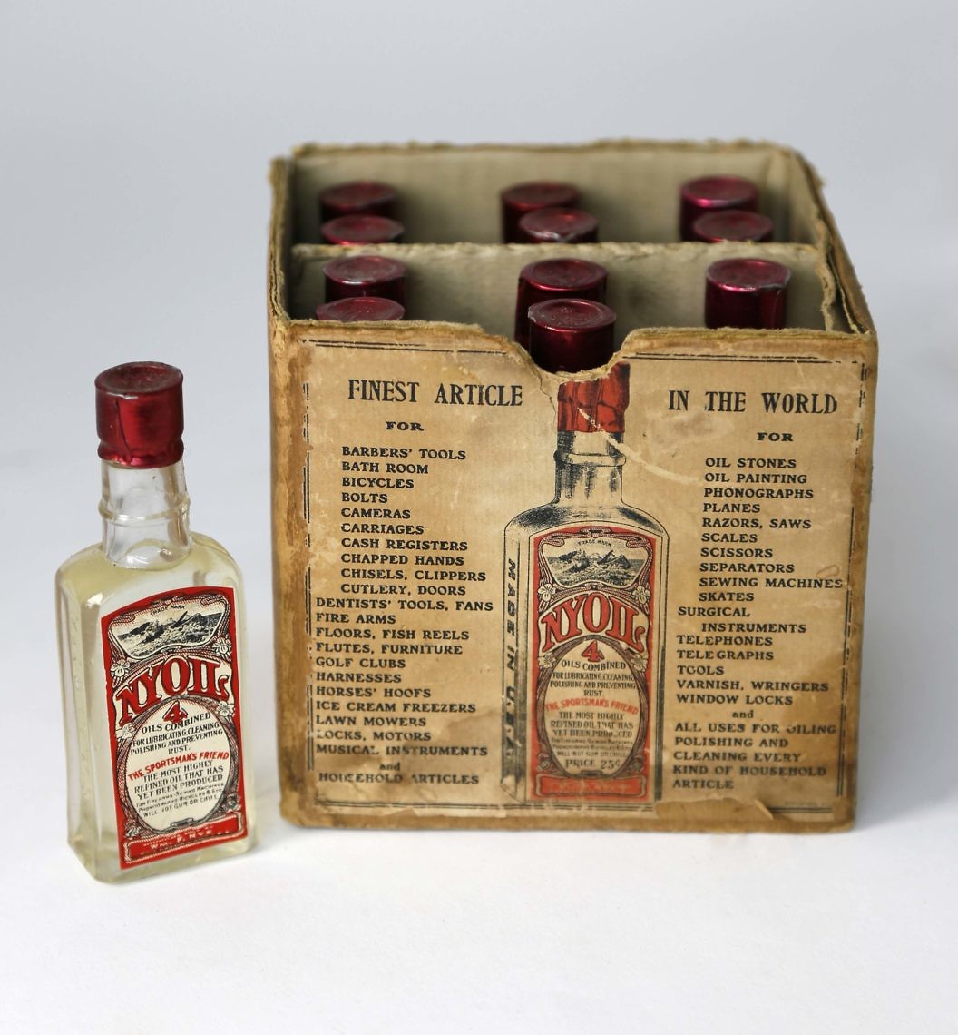 Nyoil - A Complete Original Cardboard Case Box of 12 Bottles of Nyoil ...