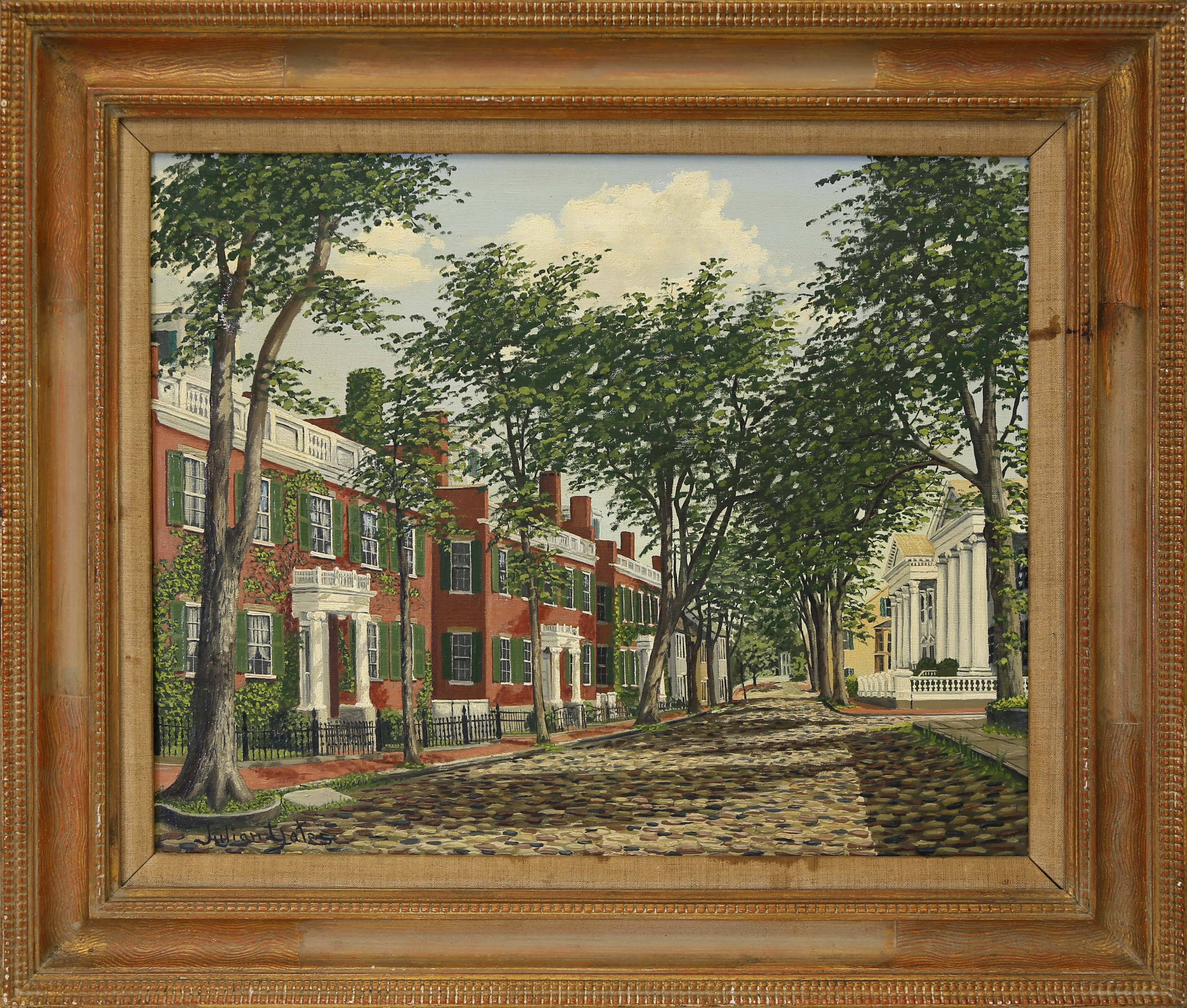 Julian Yates - Julian Yates Oil on Canvas “The Three Starbuck Bricks ...