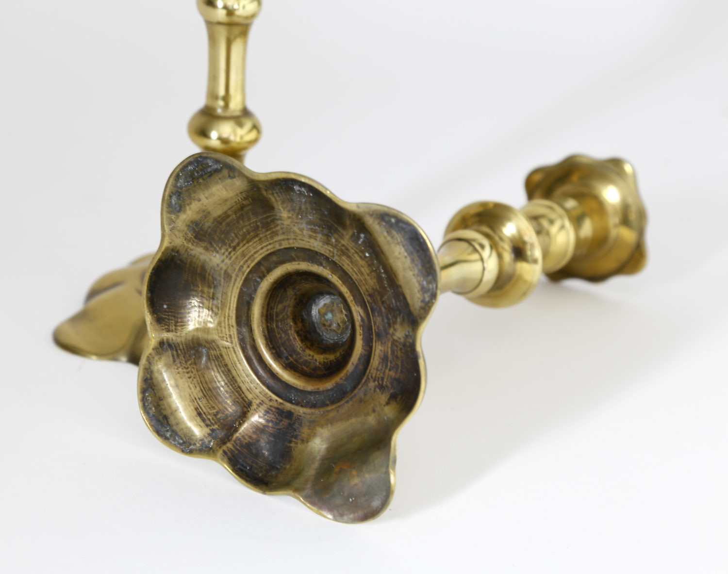 George Grove - English Fruitwood Pear Form Tea Caddy and Pair of George ...