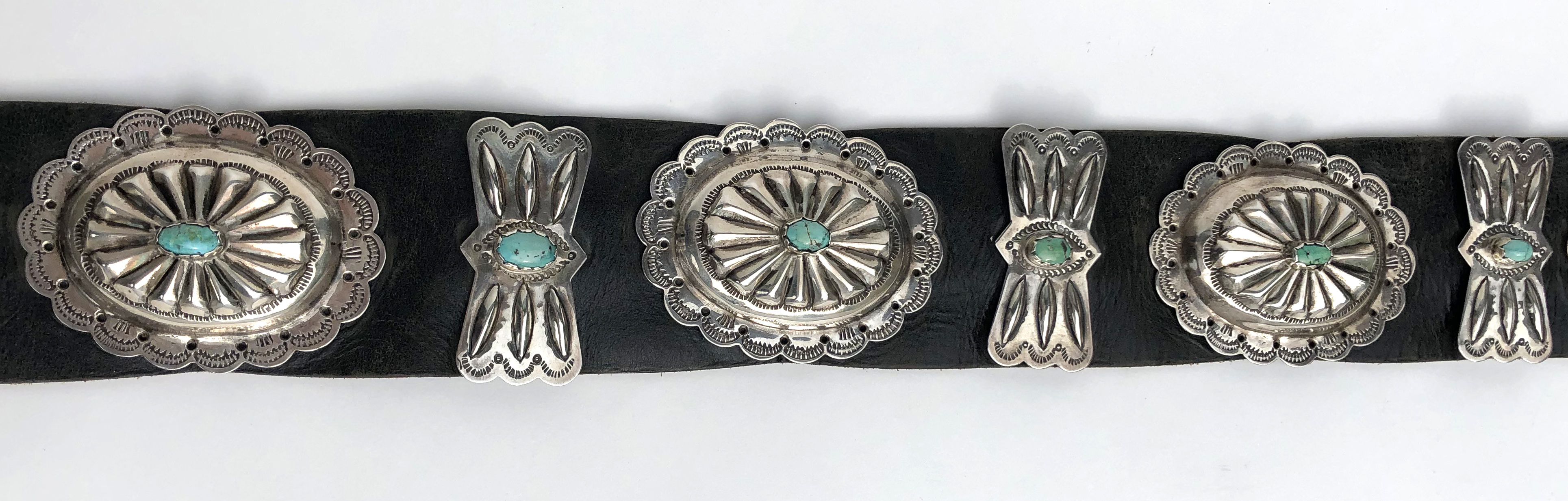 40542 Large Navajo Concho C_9226 - Rafael Osona Auctions Nantucket, MA
