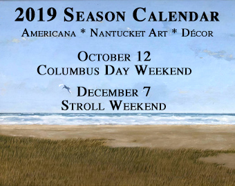 2019 Calendar - Rafael Osona Auctions Nantucket, MA