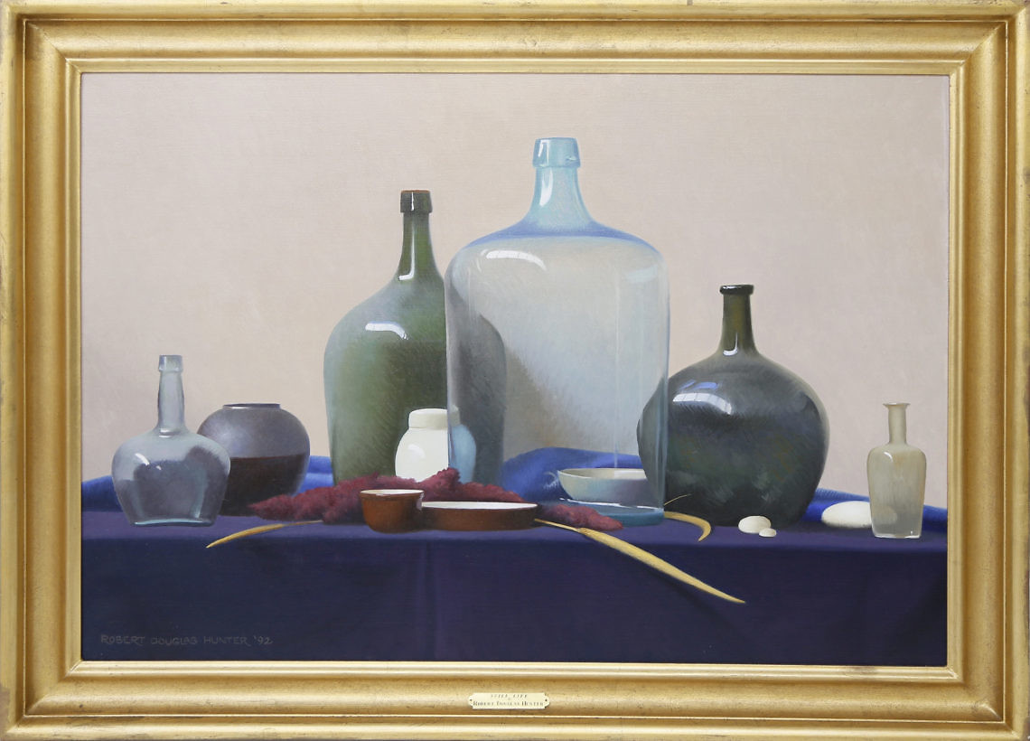 Robert Douglas Hunter - Robert Douglas Hunter Oil on Canvas "Tabletop ...