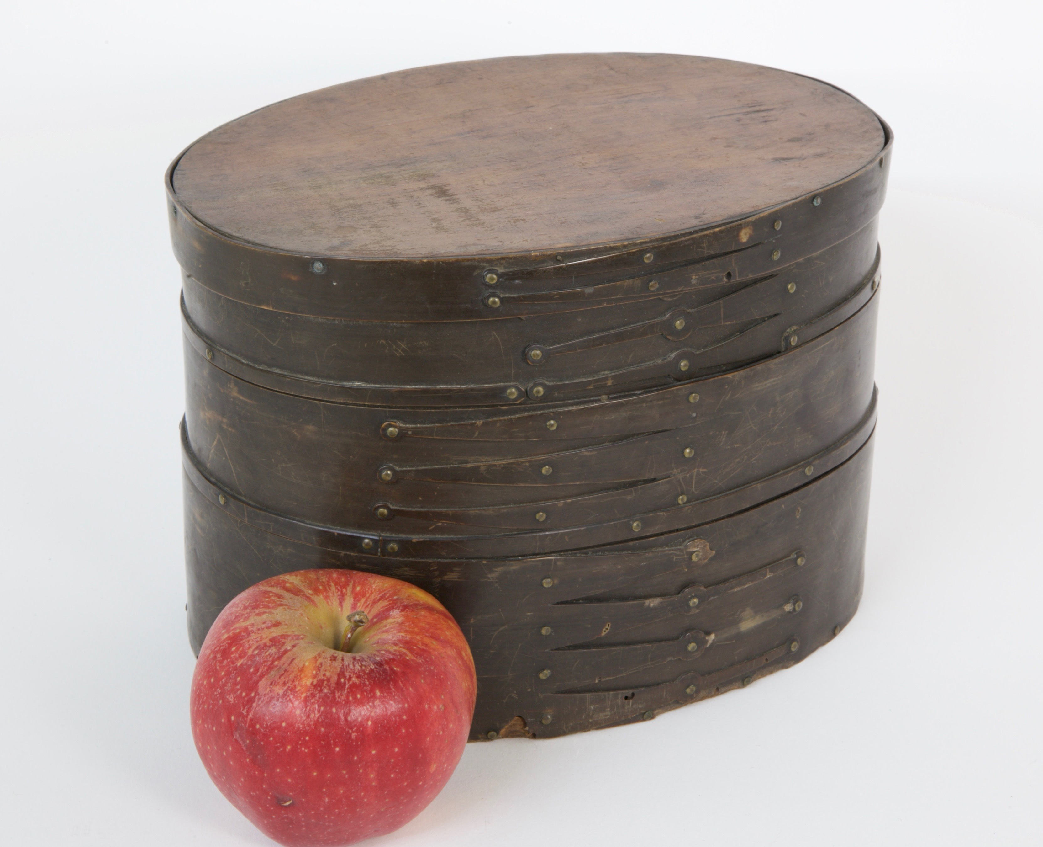 Whaler Made Baleen Pantry Box - Rare 19th Century Whaler Made 3 ...