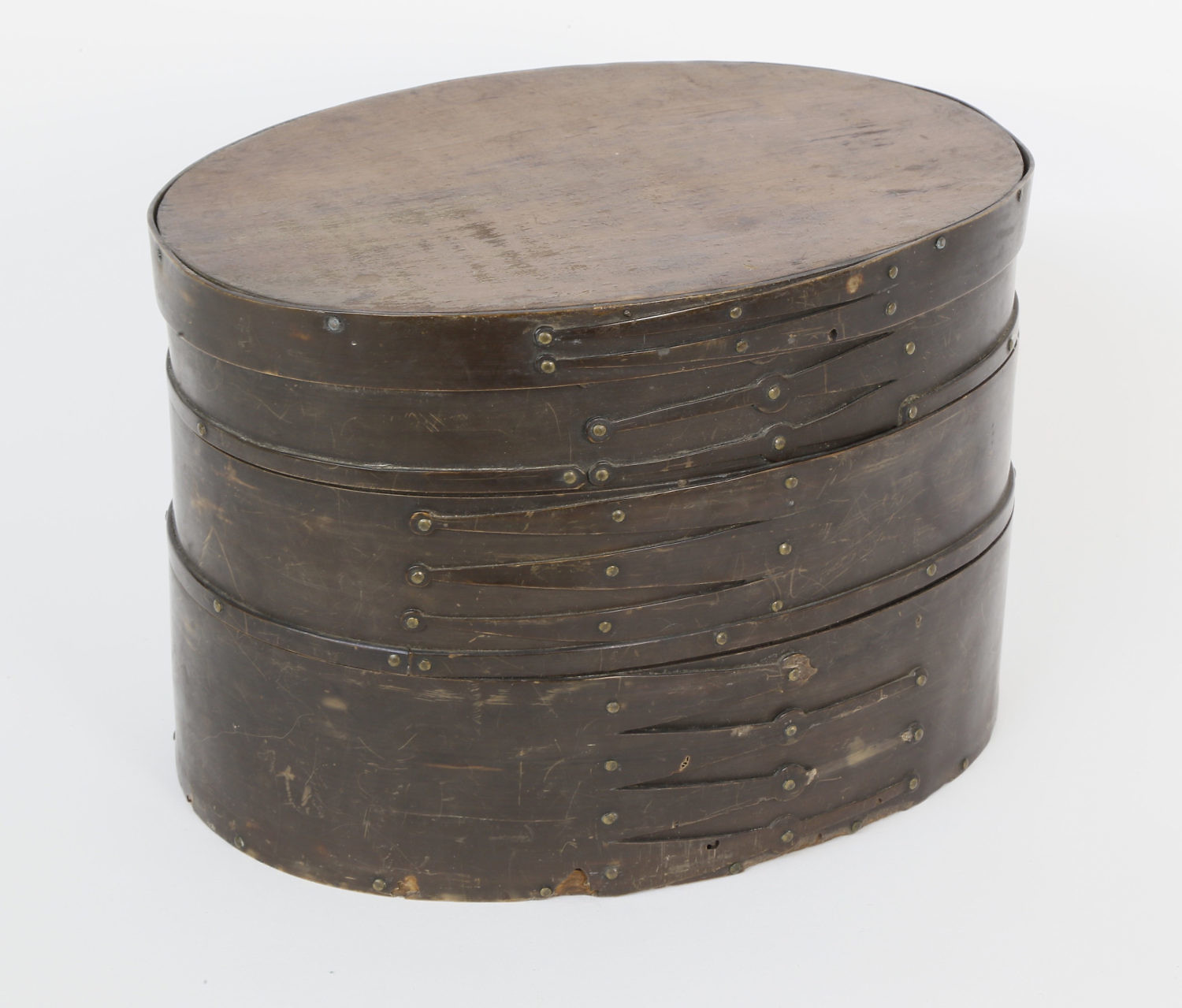 Whaler Made Baleen Pantry Box - Rare 19th Century Whaler Made 3 ...