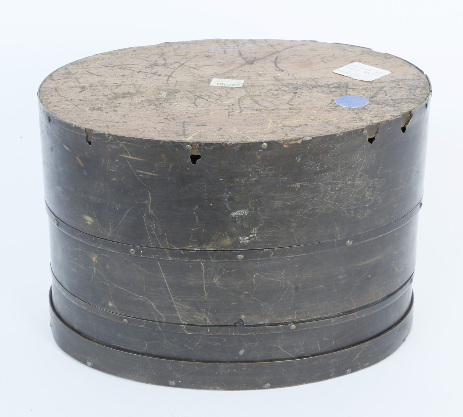 Whaler Made Baleen Pantry Box - Rare 19th Century Whaler Made 3 ...