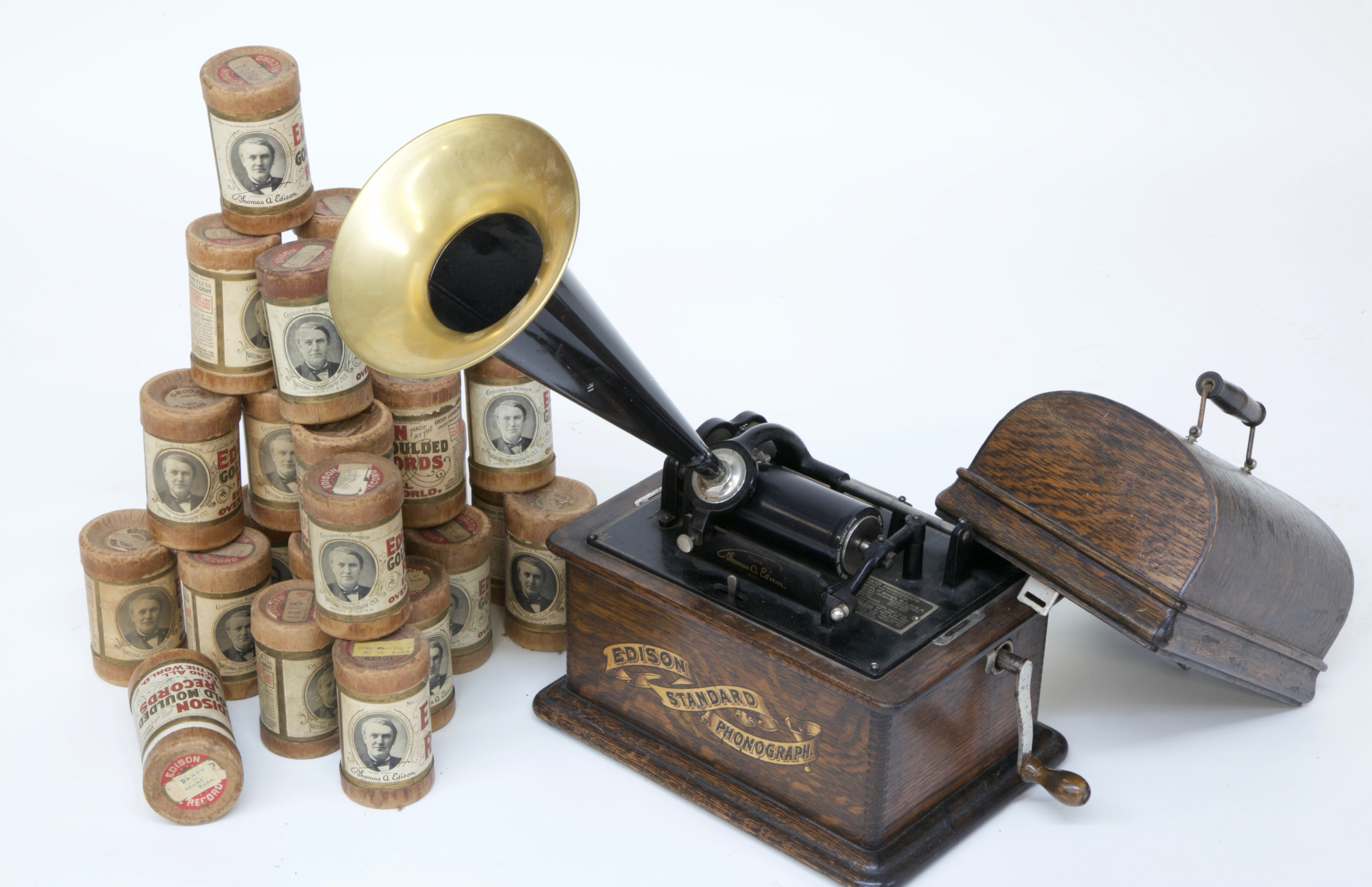 Edison Standard Phonograph - Edison Standard Phonograph, circa 1905 ...
