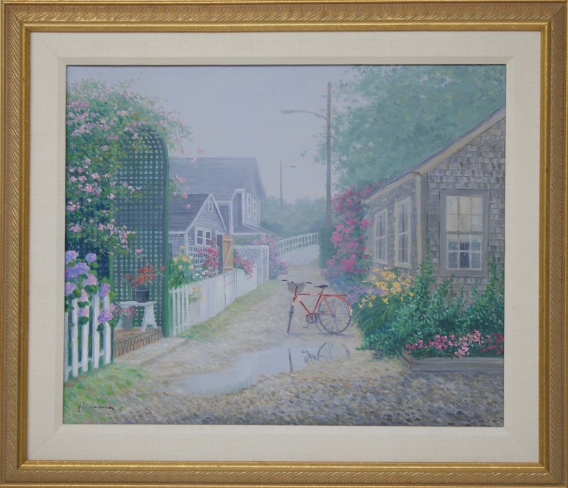 Rowenna Anderson Acrylic - Rowenna Anderson Acrylic on Canvas "Sconset ...