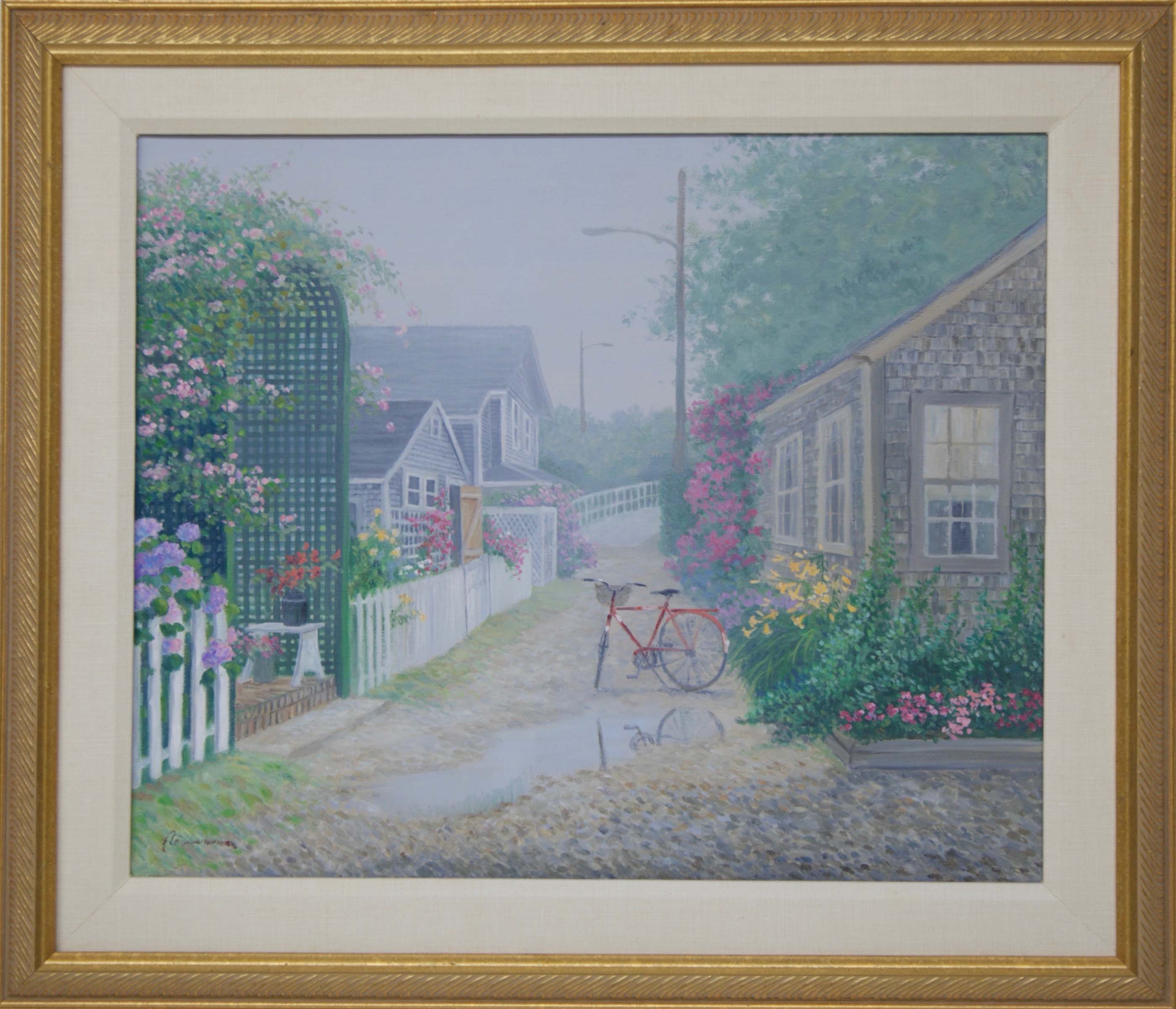 Rowenna Anderson Acrylic - Rowenna Anderson Acrylic on Canvas "Sconset ...