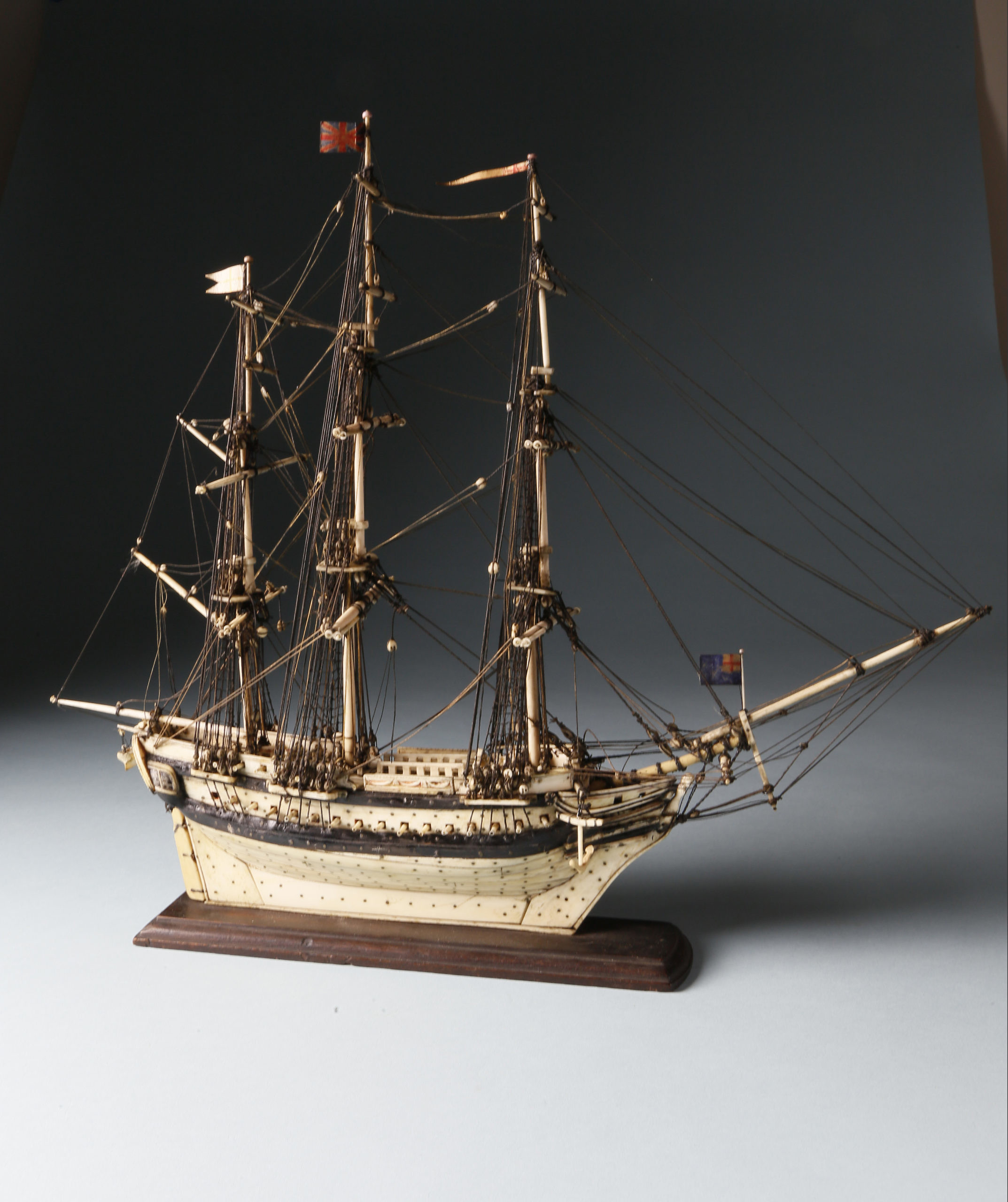 Prisoner of War Bone Ship Model - Prisoner of War Diminutive Bone Ship ...