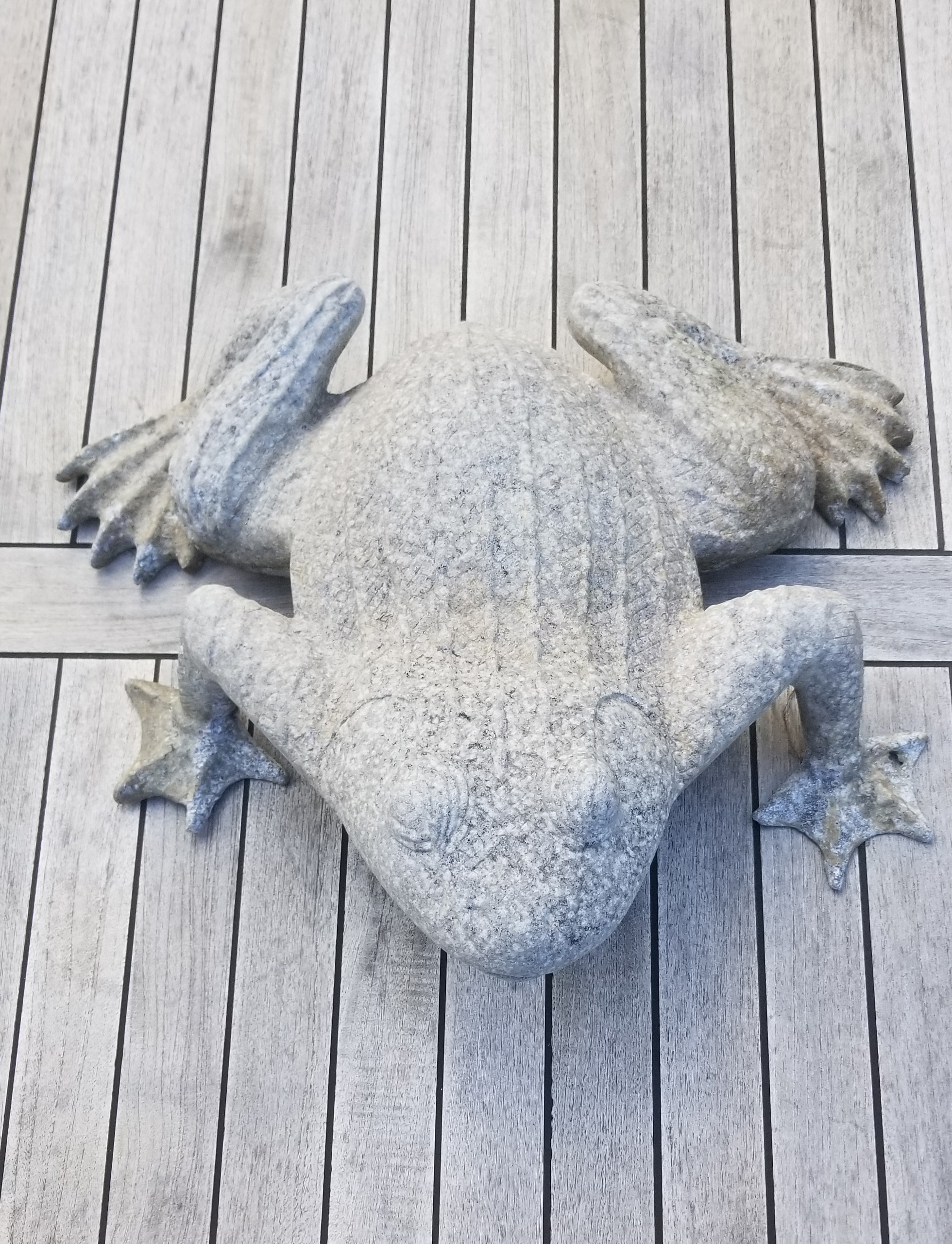 Metal Garden Frog Fountain - Decorative Metal Garden Frog Fountain ...