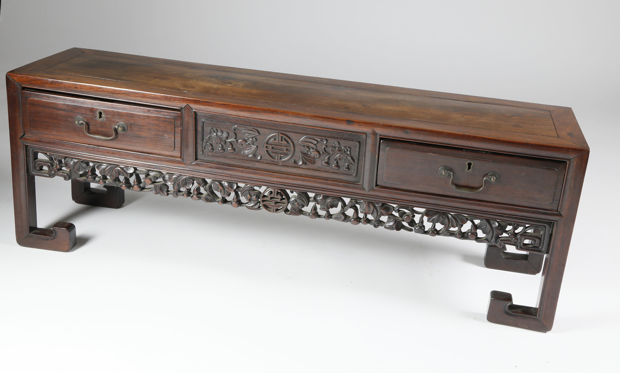 Chinese Teak Wood Low Table - Chinese Teak Wood Low Table, circa 1850 ...
