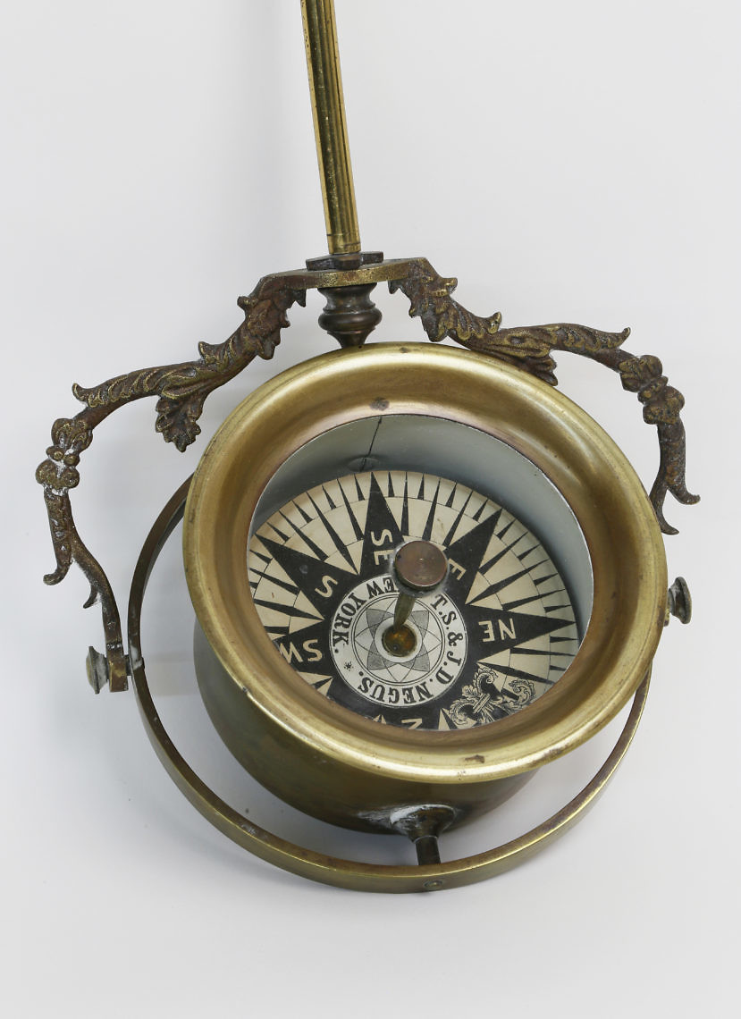 Negus Telltale Compass - T.S. & J.D. Negus, Tell-tale Compass, New York ...