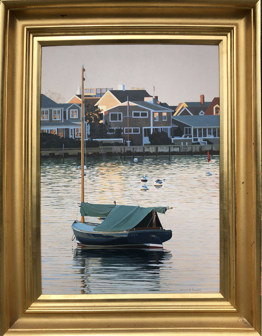 Michael J. Harrell Oil on Artist Board - Michael J. Harrell Oil on ...