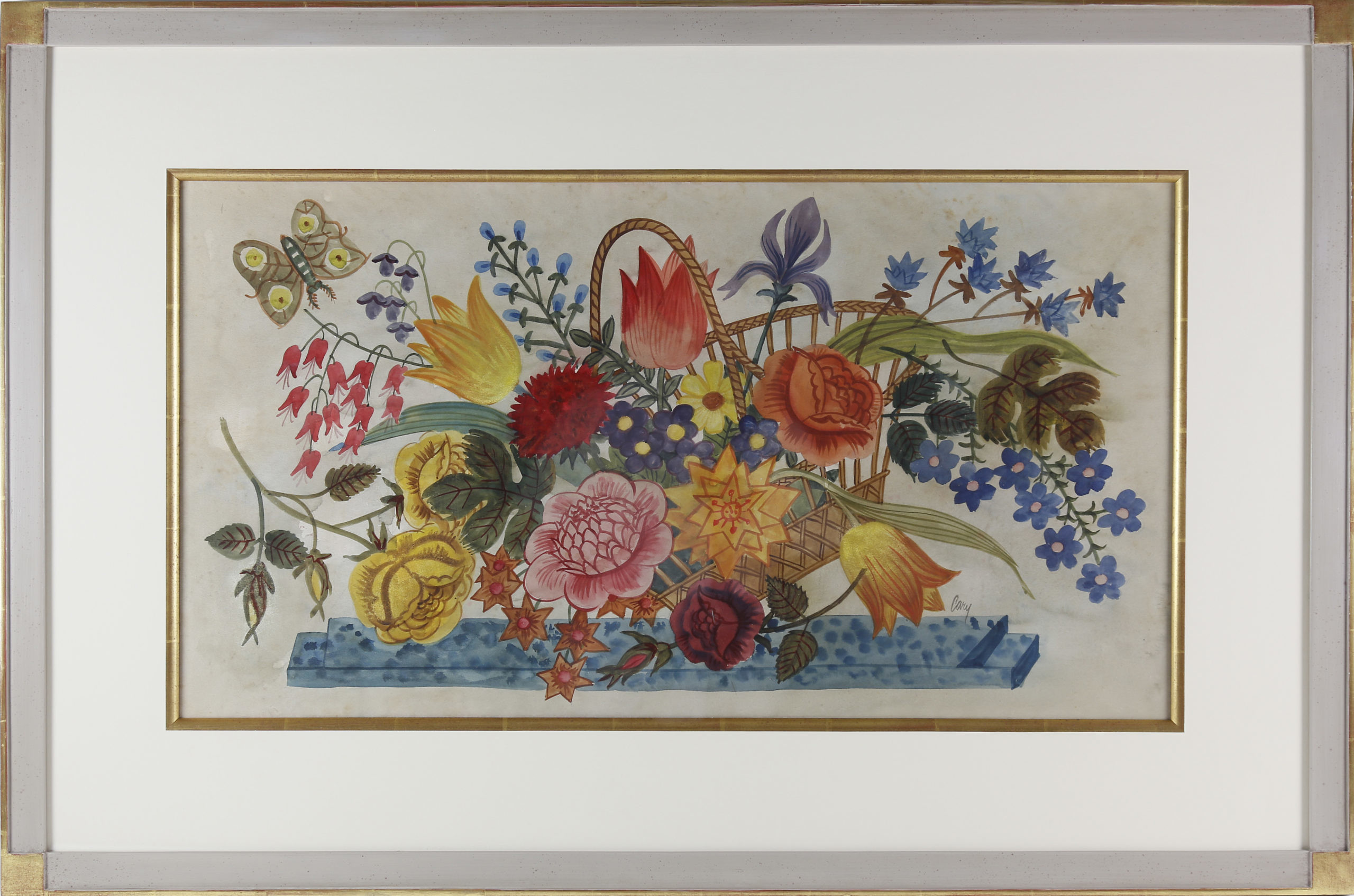 Louis Cary (American Watercolor Theorem on Paper - Louis Cary ...