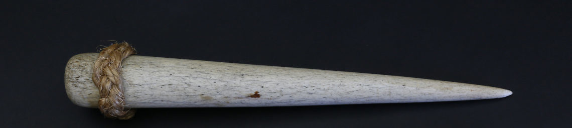 1850 Whaleman Made Whalebone Rope Fid - Whaleman Made Whalebone Rope ...