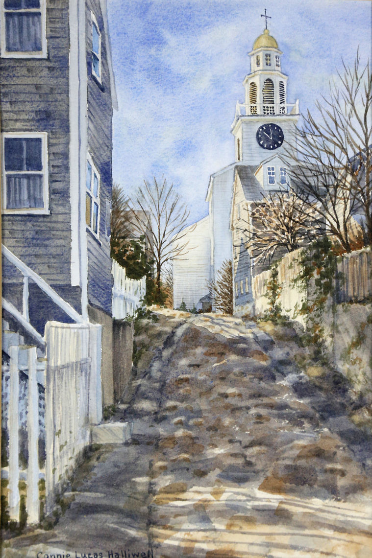 Connie Lucas Halliwell Nantucket Watercolor - Connie Lucas Halliwell ...