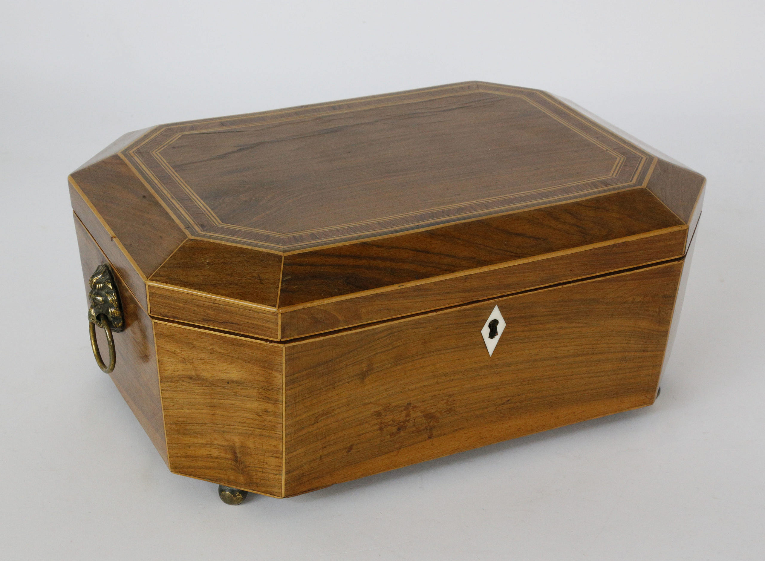 19th Century English Regency Inlaid Jewelry Box - English Regency ...