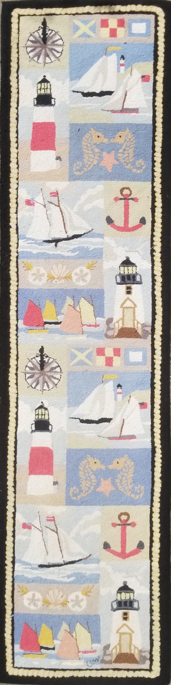 Claire Murray Nantucket Hooked Rug - Claire Murray Nantucket Nautical ...