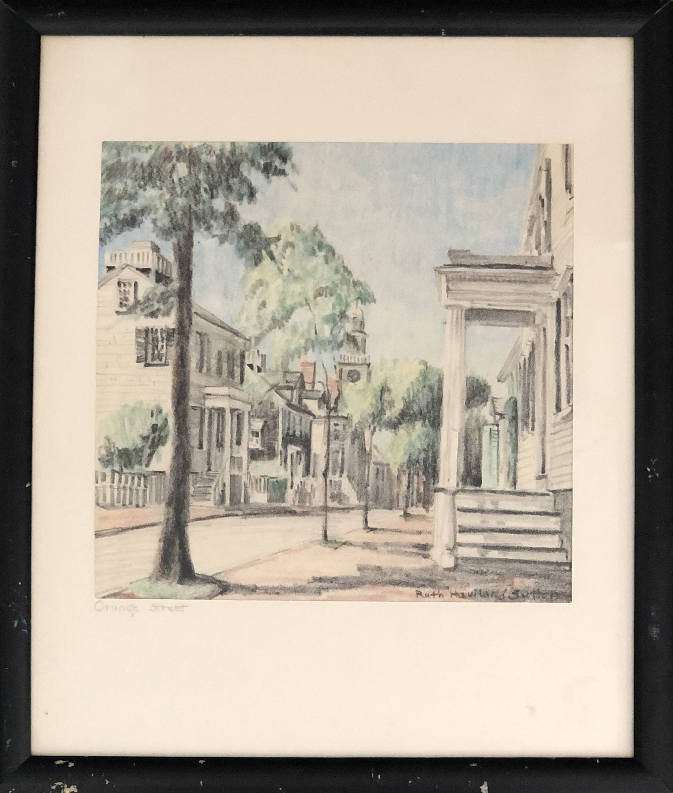 Ruth Haviland Sutton "Orange Street" - Ruth Haviland Sutton Colored ...