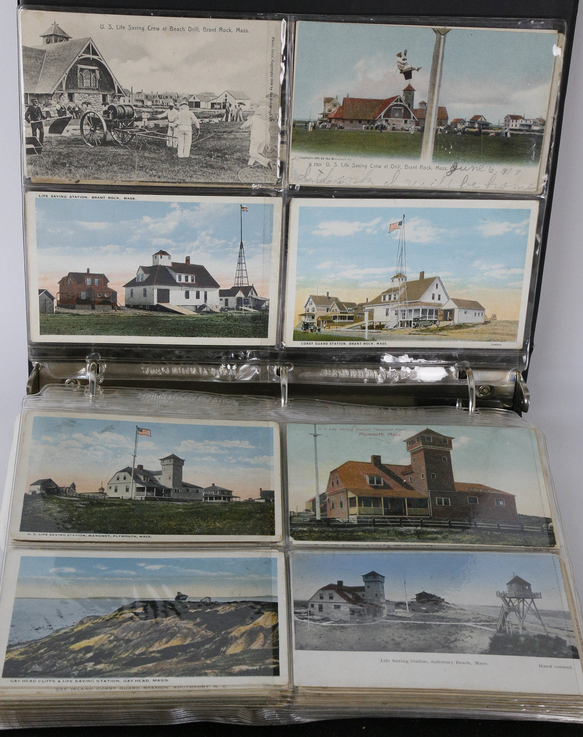 Collection of United States Life Saving Service Postcards - Collection ...