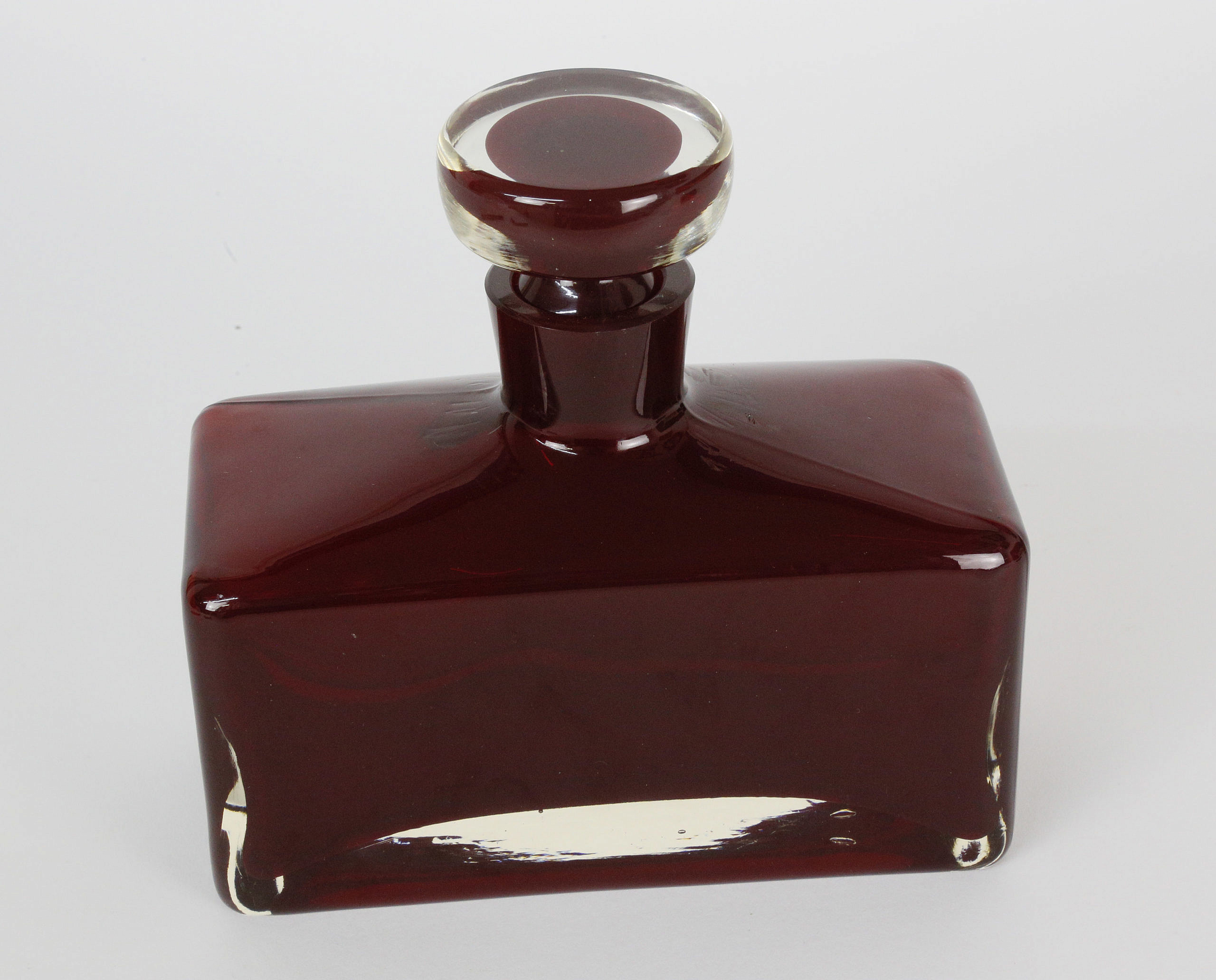Vintage Ruby Glass Decanter - Vintage Ruby Glass Decanter - Rafael ...