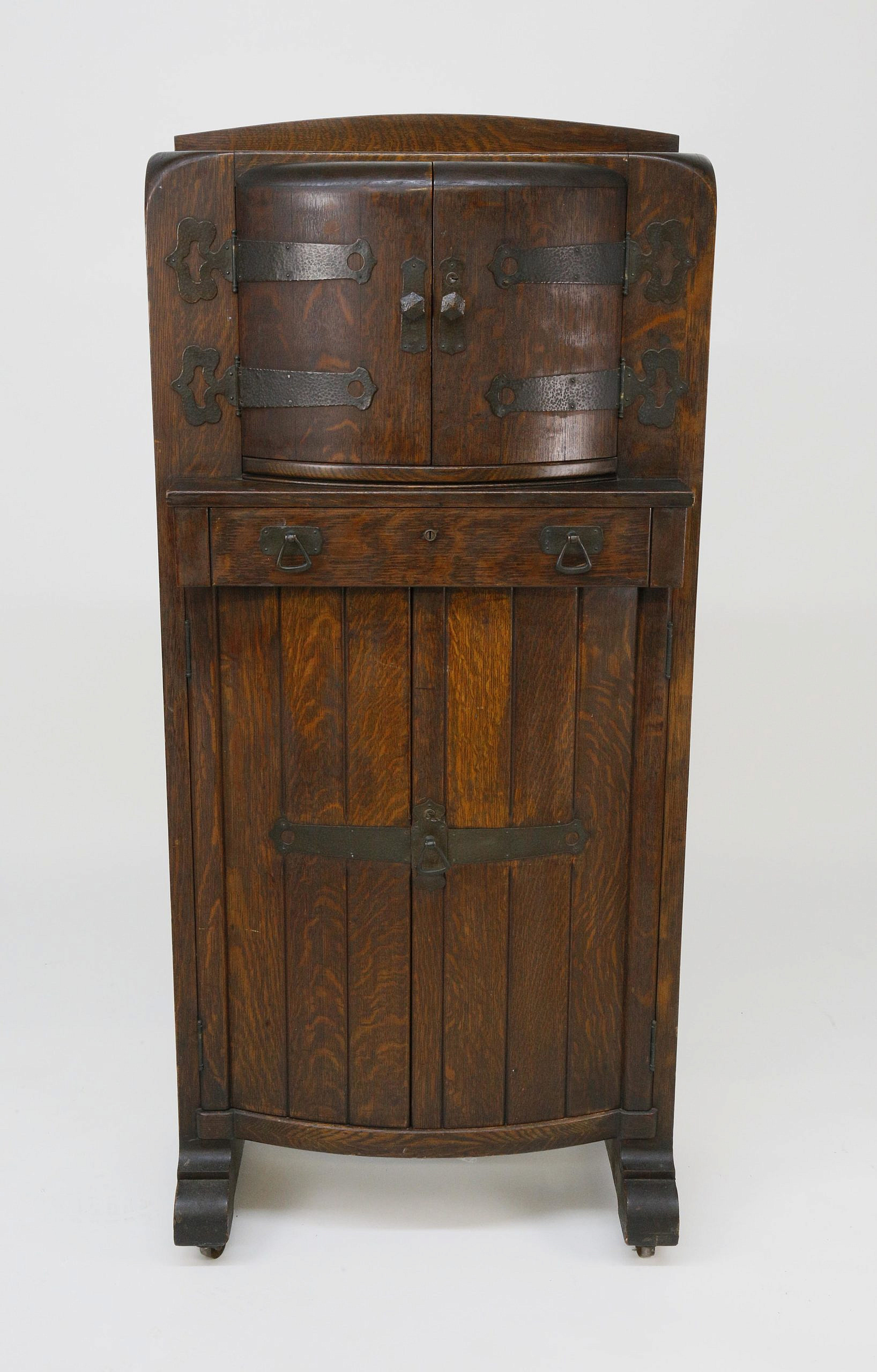 Antique Arts and Crafts Mission Style Bar - Antique Arts and Crafts ...